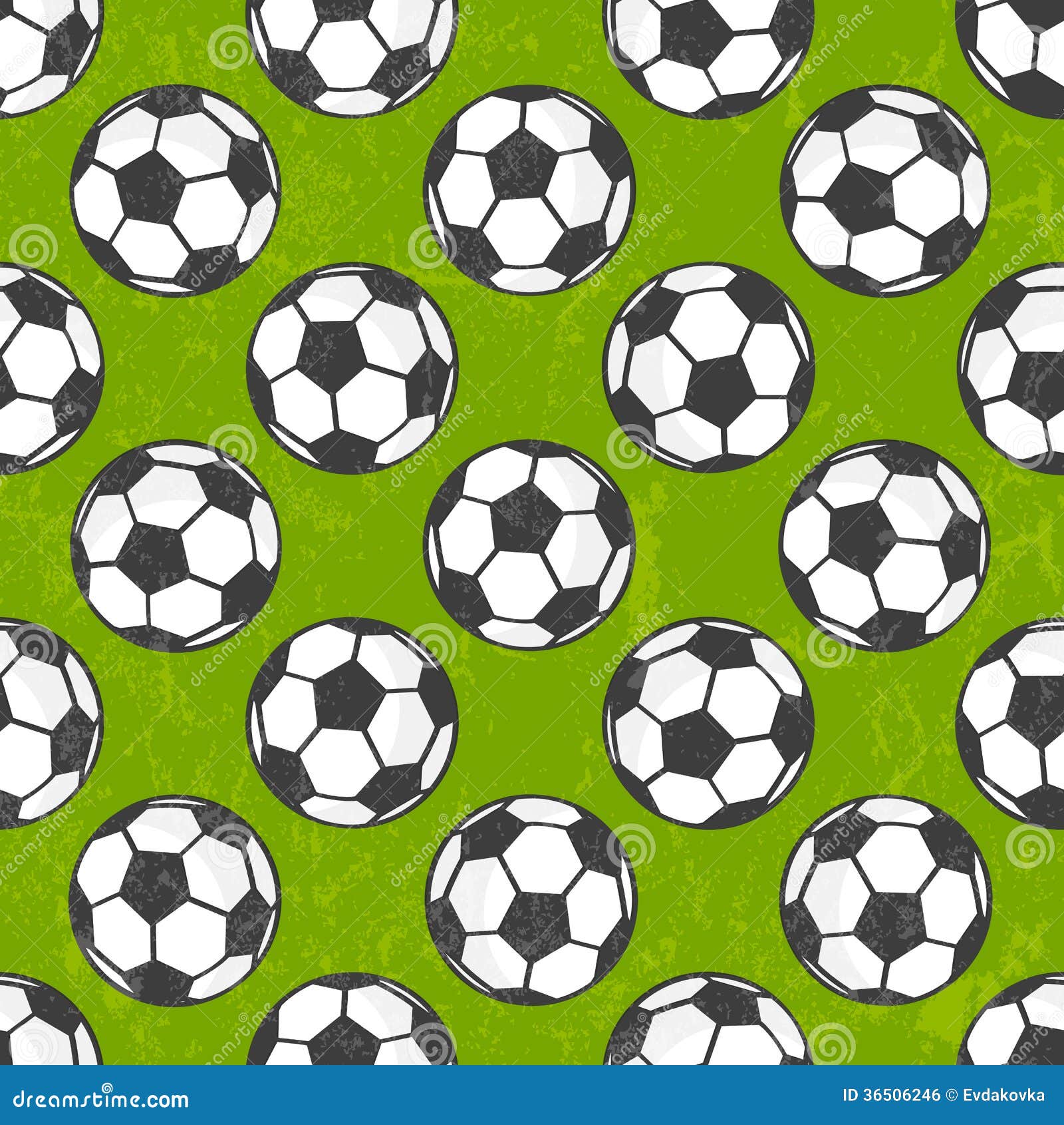 Seamless Soccer Pattern, Vector Background. Stock Vector - Illustration ...