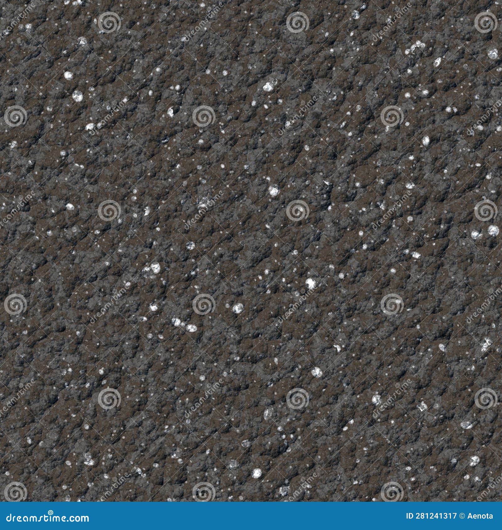 Seamless Soil Surface Pattern Stock Illustration - Illustration of mold ...