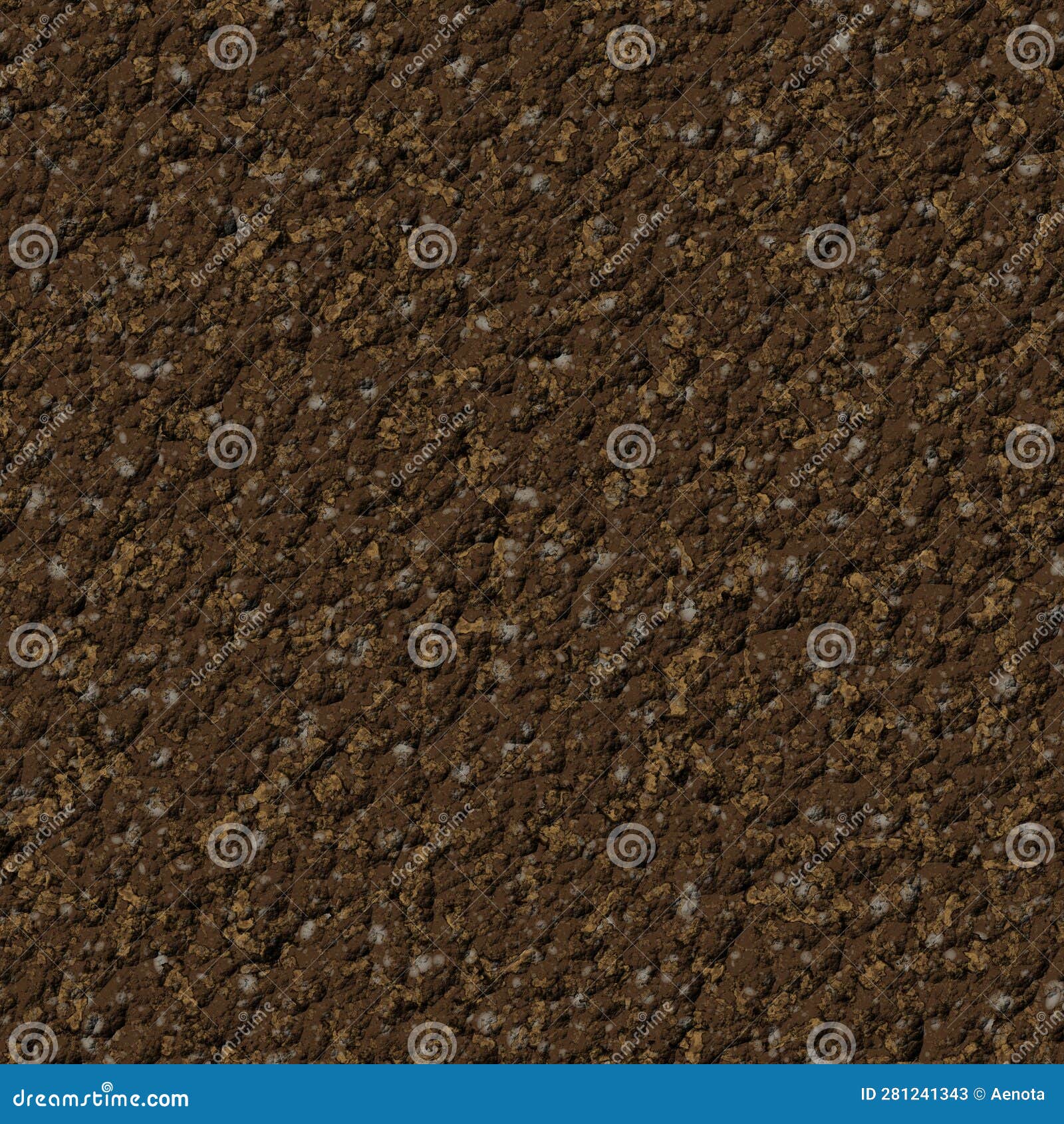 Seamless Soil Layers. Layered Dirt Clay, Ground Layer With Stones And ...