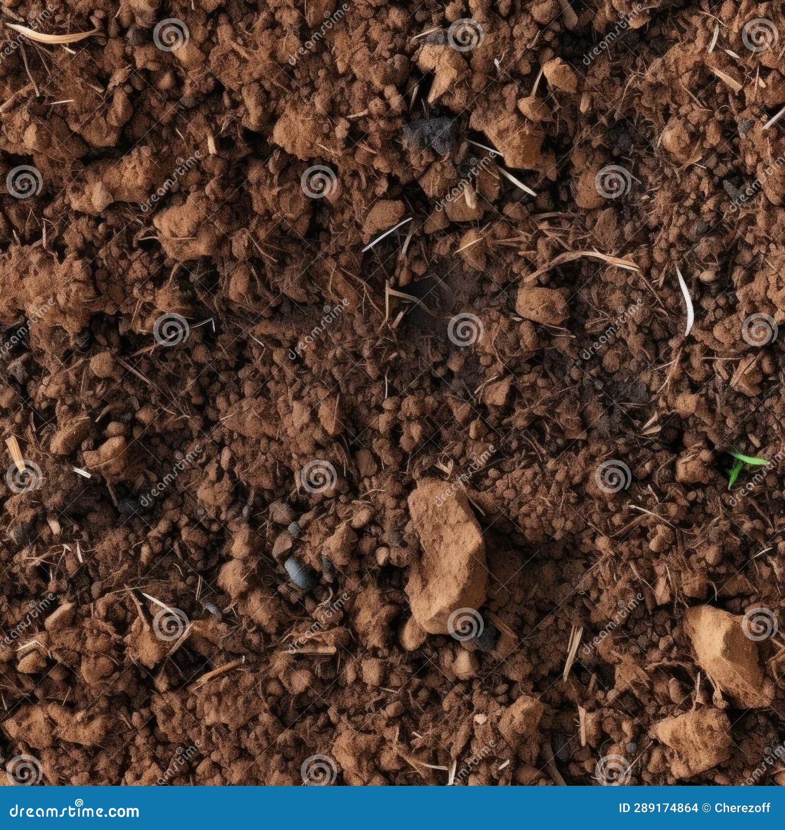 Seamless soil texture stock illustration. Illustration of farm - 289174864