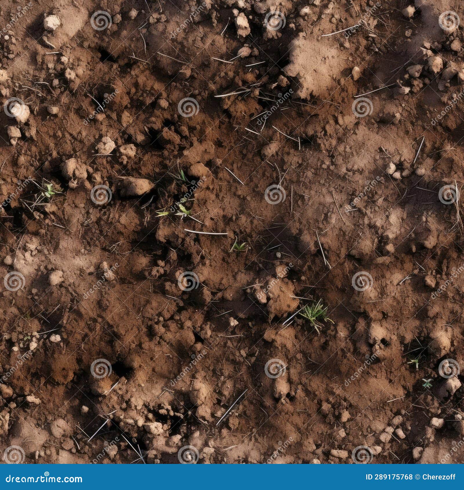 Seamless soil texture stock illustration. Illustration of dirt - 289175768