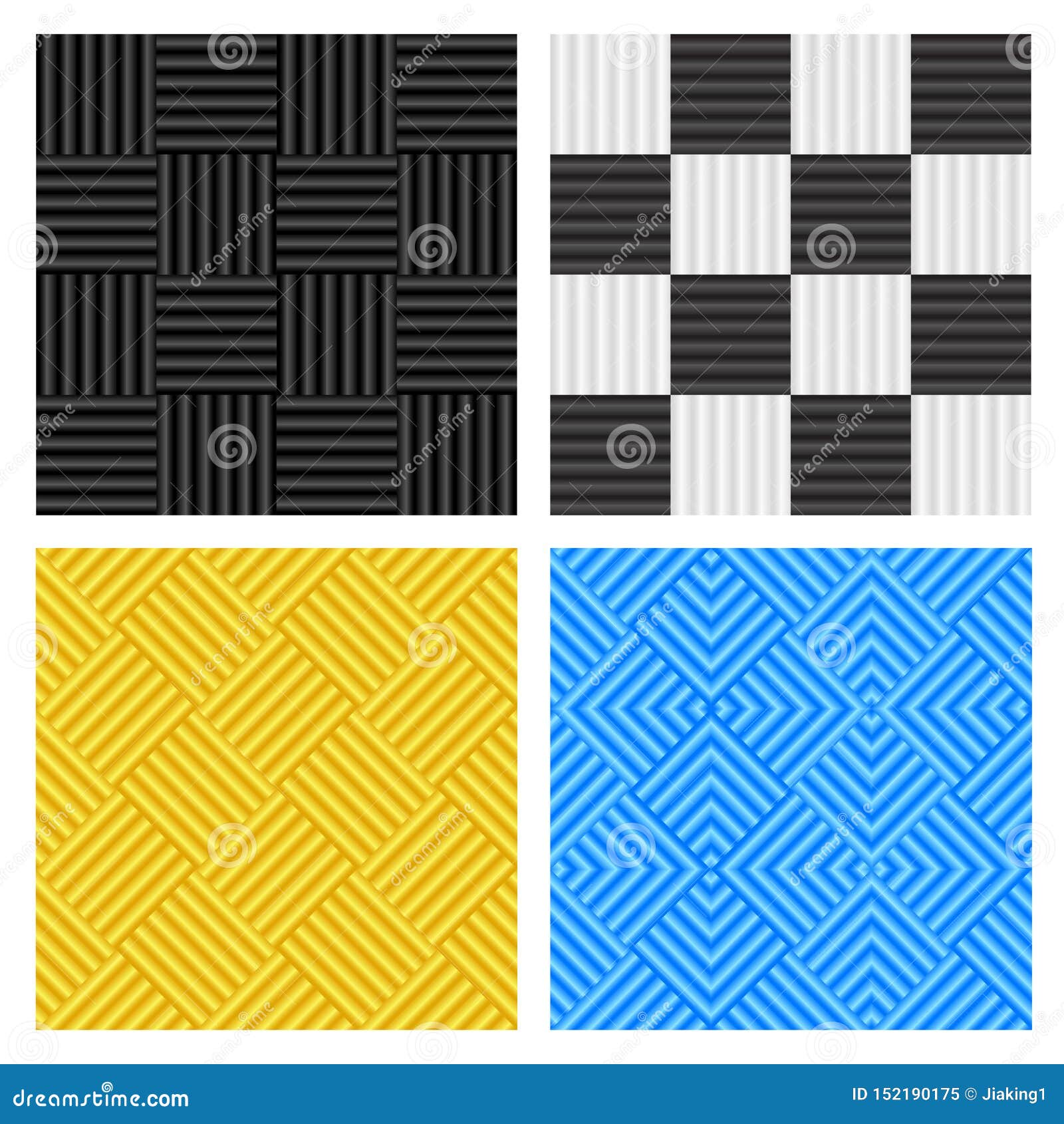 Seamless Sound Proof Foams Pattern, Vector Stock Vector - Illustration ...