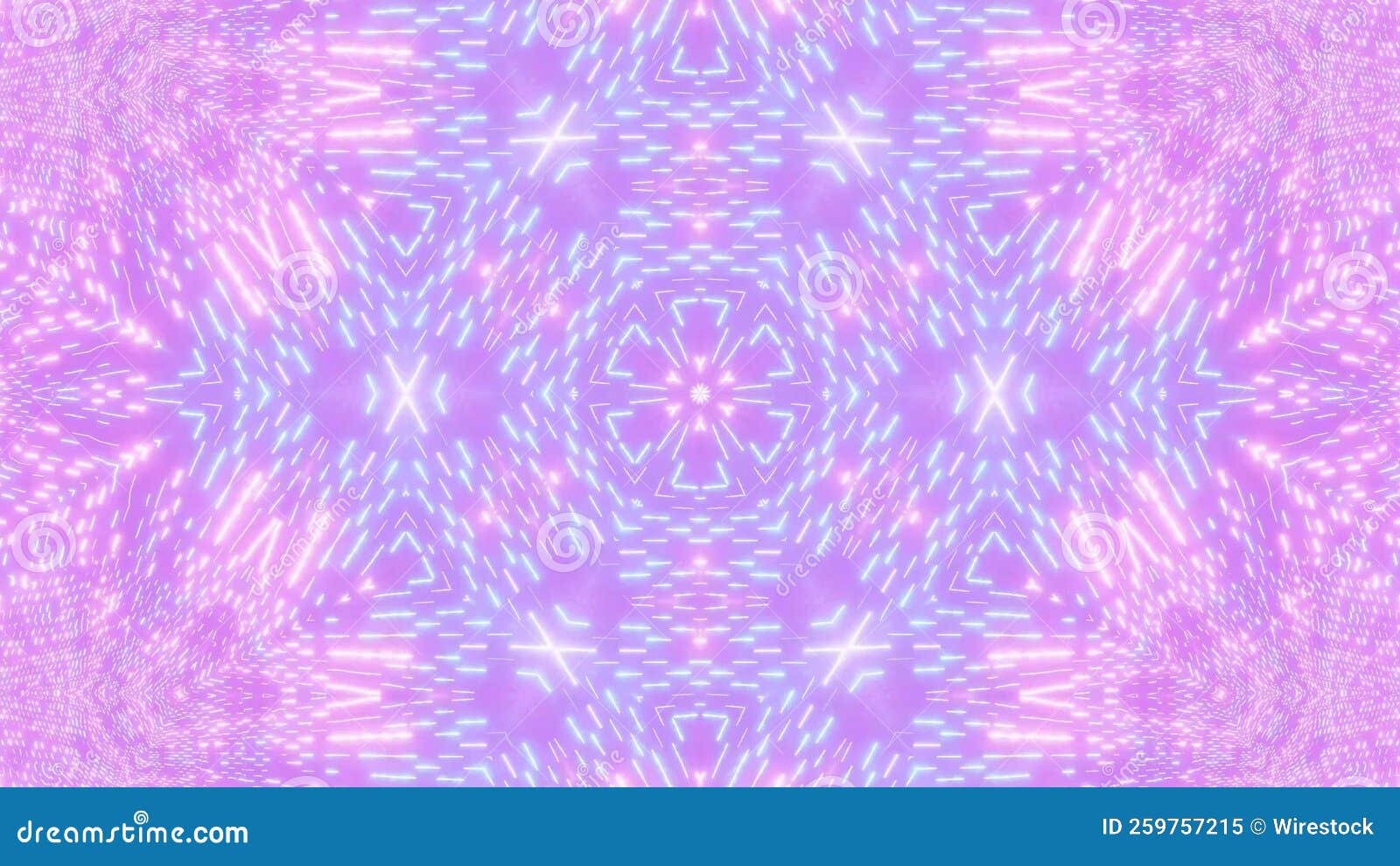 Seamless Sparkly 3d Rendering Motion Graphics Background with Pink and ...