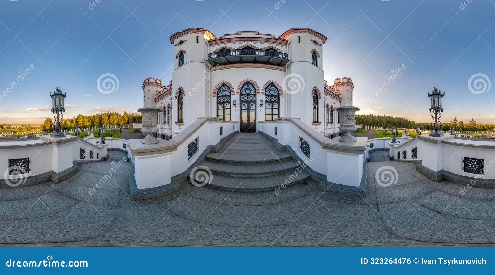 Seamless Spherical 360 Hdri Panorama Overlooking Restoration Of ...