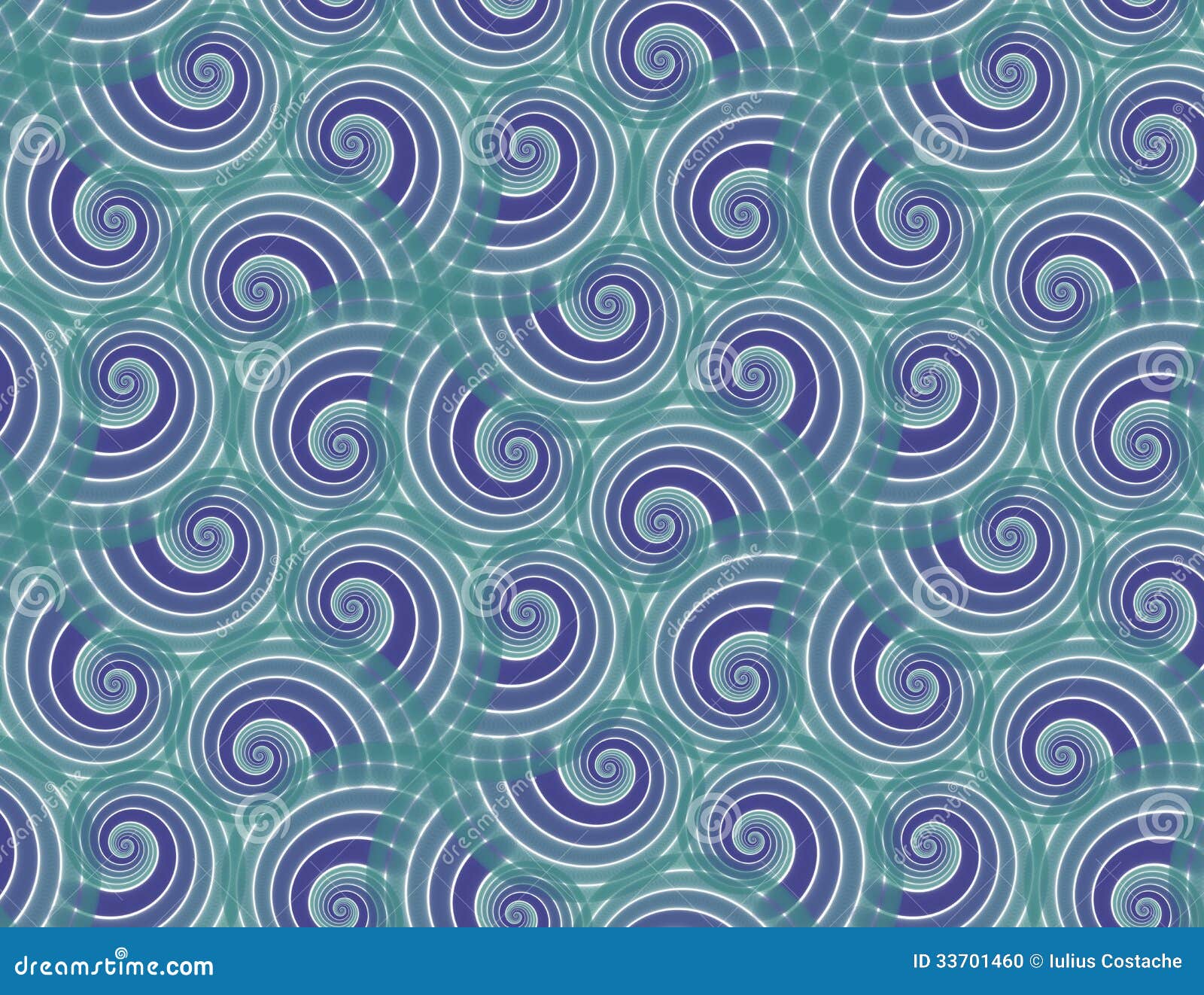 Seamless spiral background stock illustration. Illustration of ornament ...