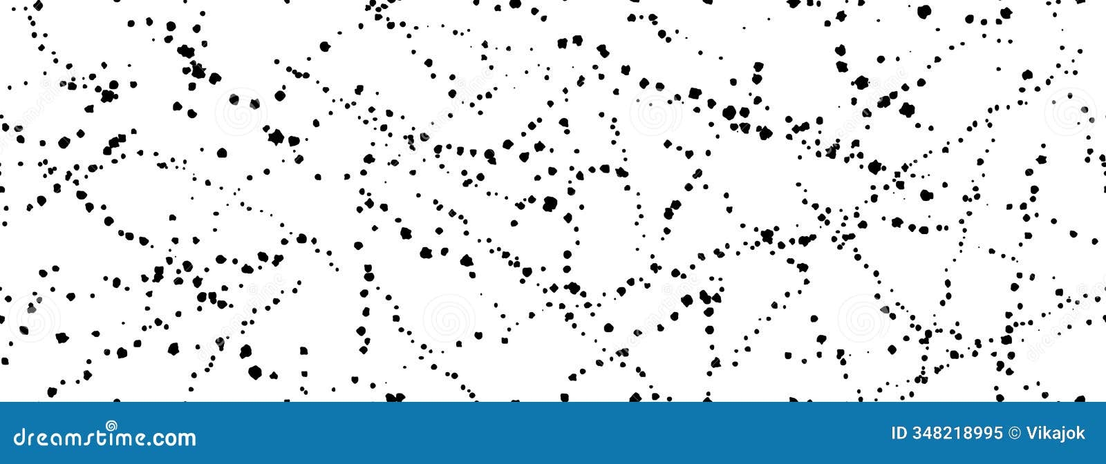 Splashed Dots Seamless Texture. Distress Sprinkled Paint Drop ...