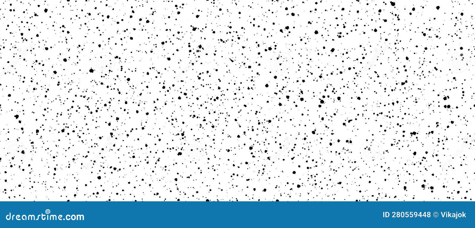 Splashed Dots Seamless Texture. Distress Sprinkled Paint Drop ...