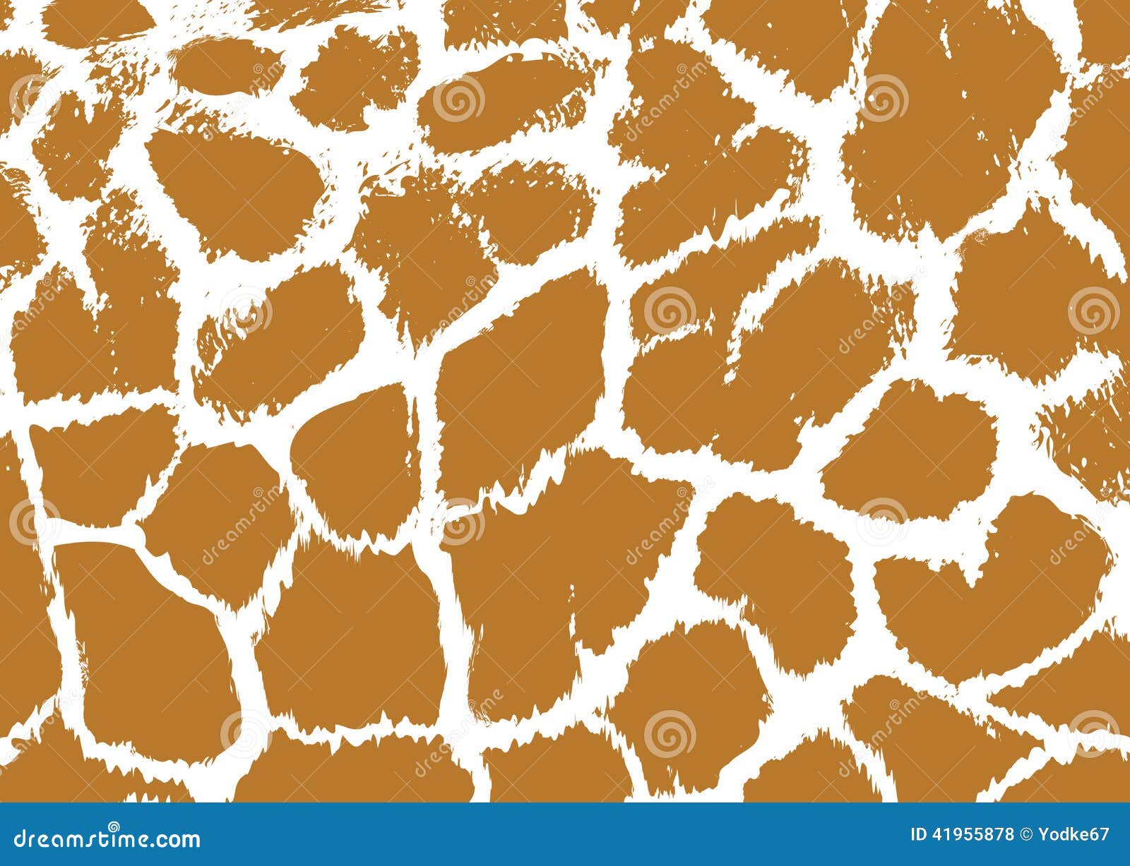 Giraffe Skin Texture, Seamless Pattern, Repeating The Orange And Yellow ...