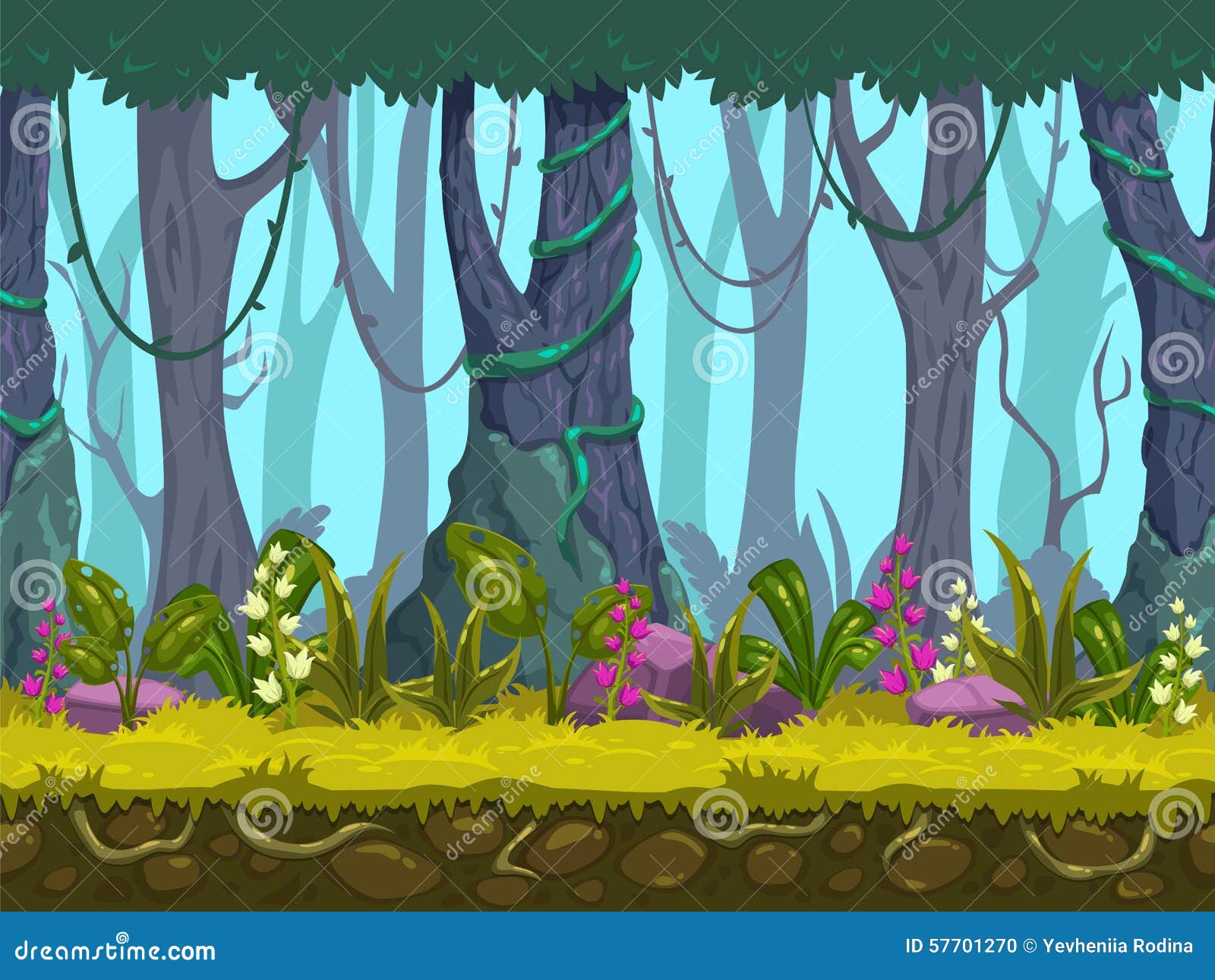 Spring Forest Background. Royalty-Free Stock Photography ...