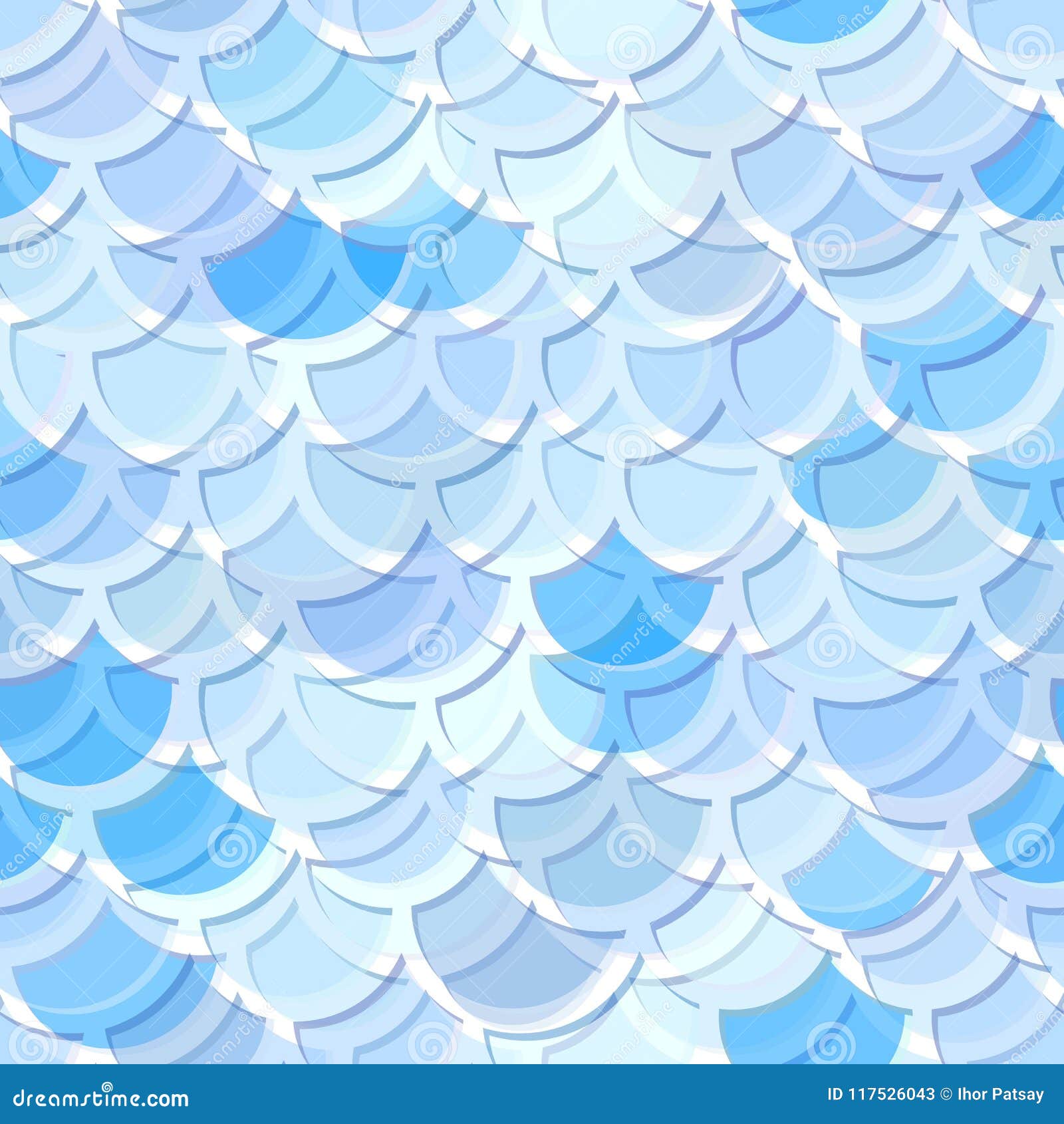 Seamless squama pattern stock vector. Illustration of seamless - 117526043