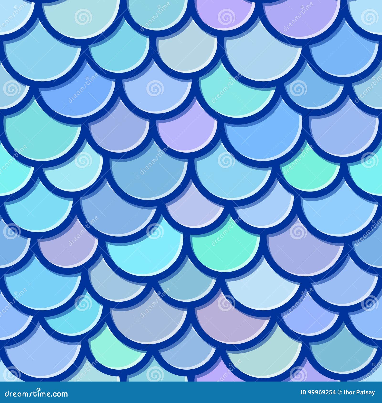 Seamless squama pattern stock vector. Illustration of backdrop - 99969254