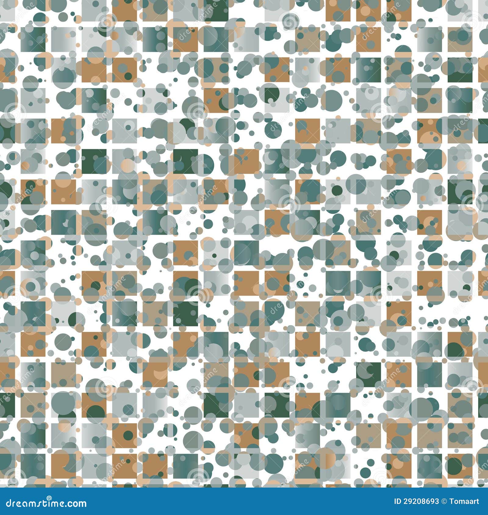 Seamless square pattern stock vector. Illustration of retro - 29208693