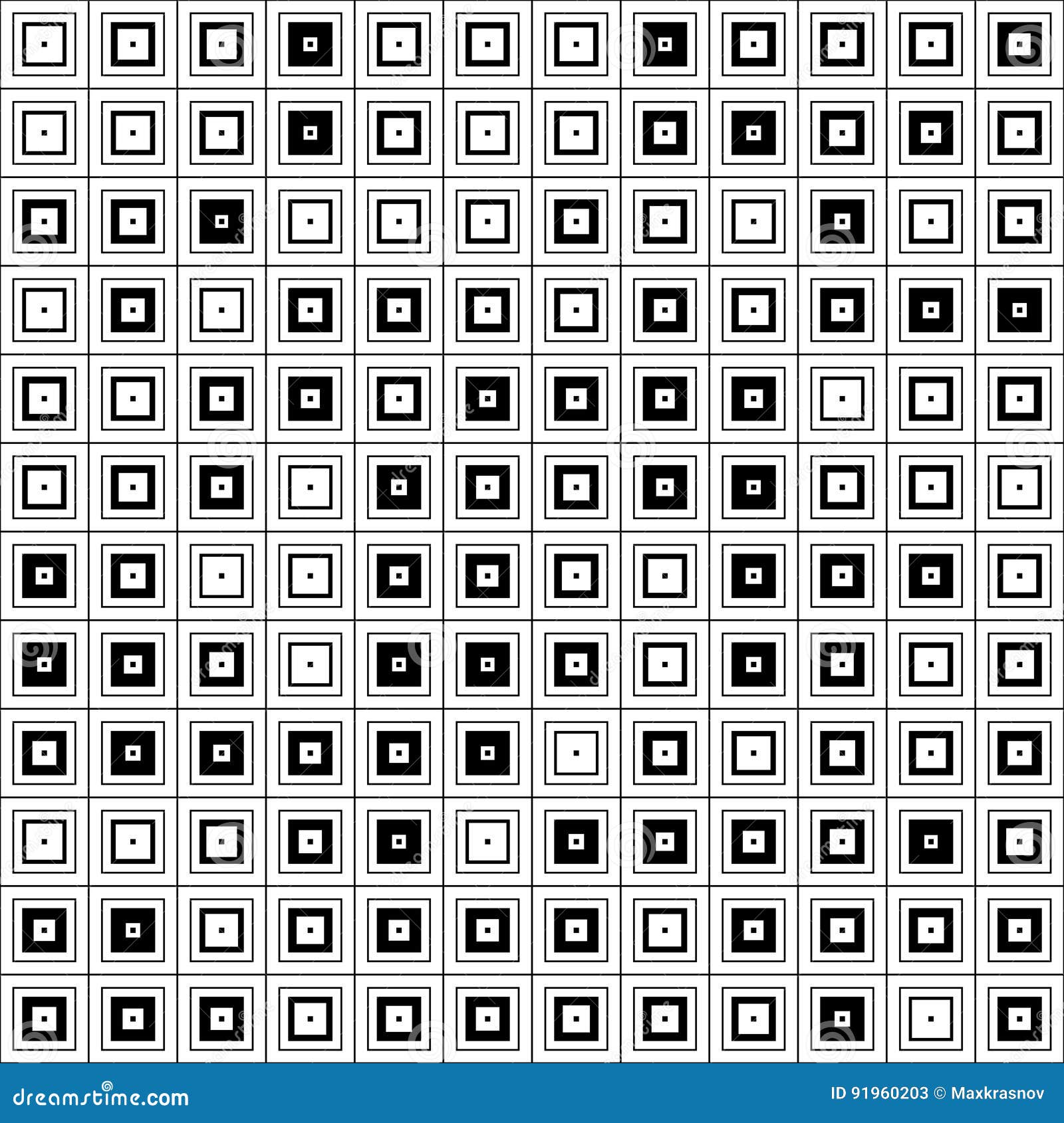 Seamless Square Pattern stock vector. Illustration of elegant - 91960203