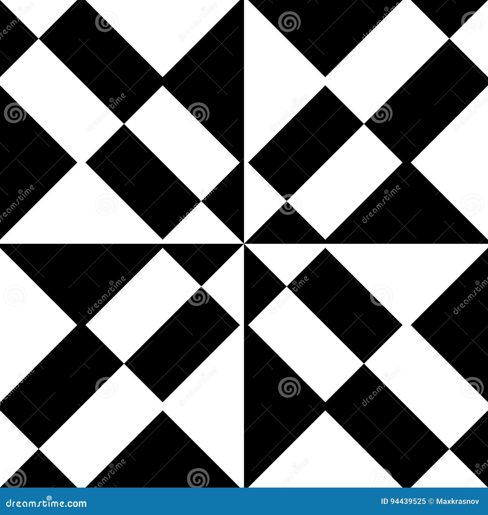 Seamless Square Pattern stock vector. Illustration of pattern - 94439525