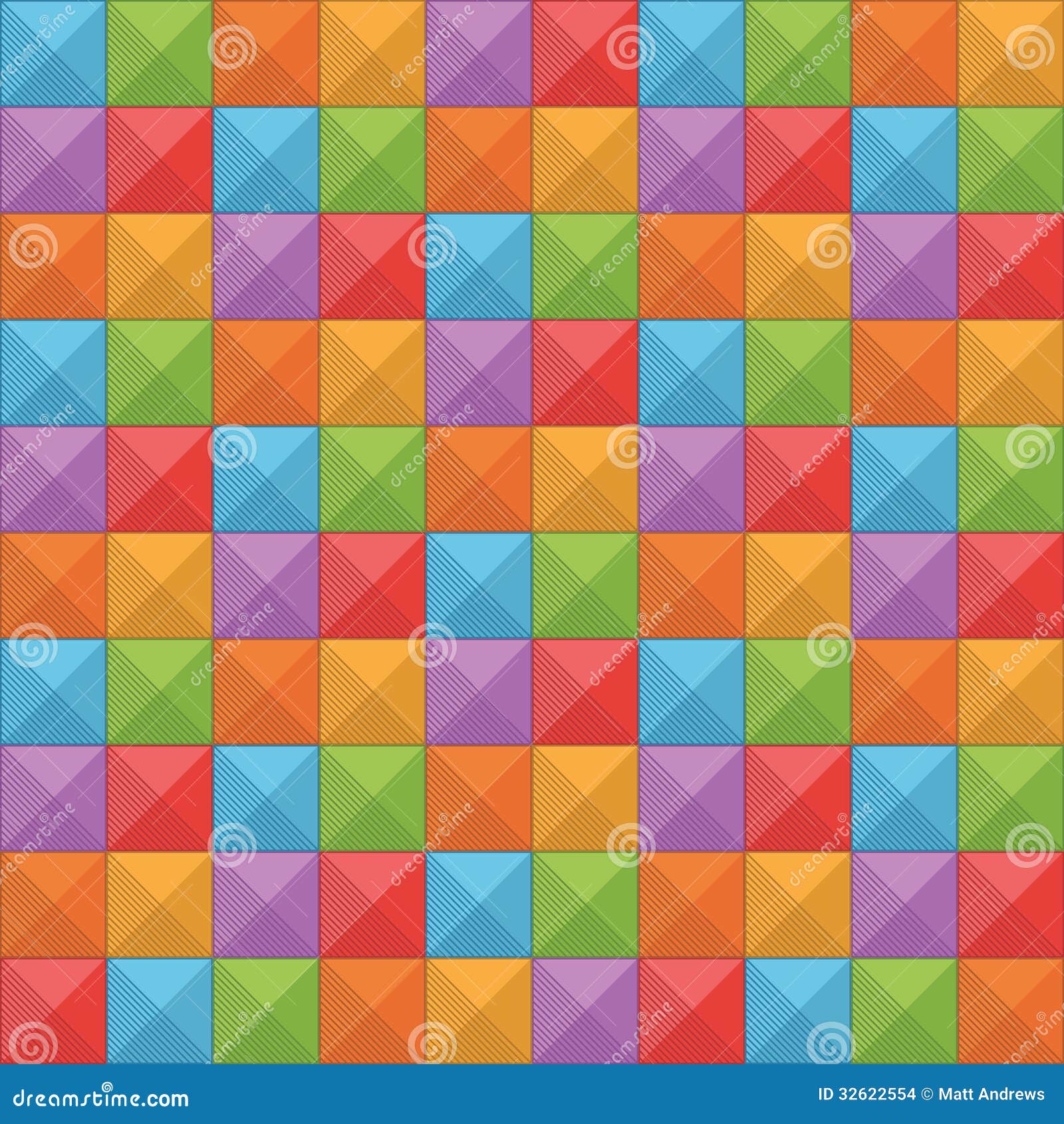 Seamless square pattern stock vector. Illustration of purple - 32622554