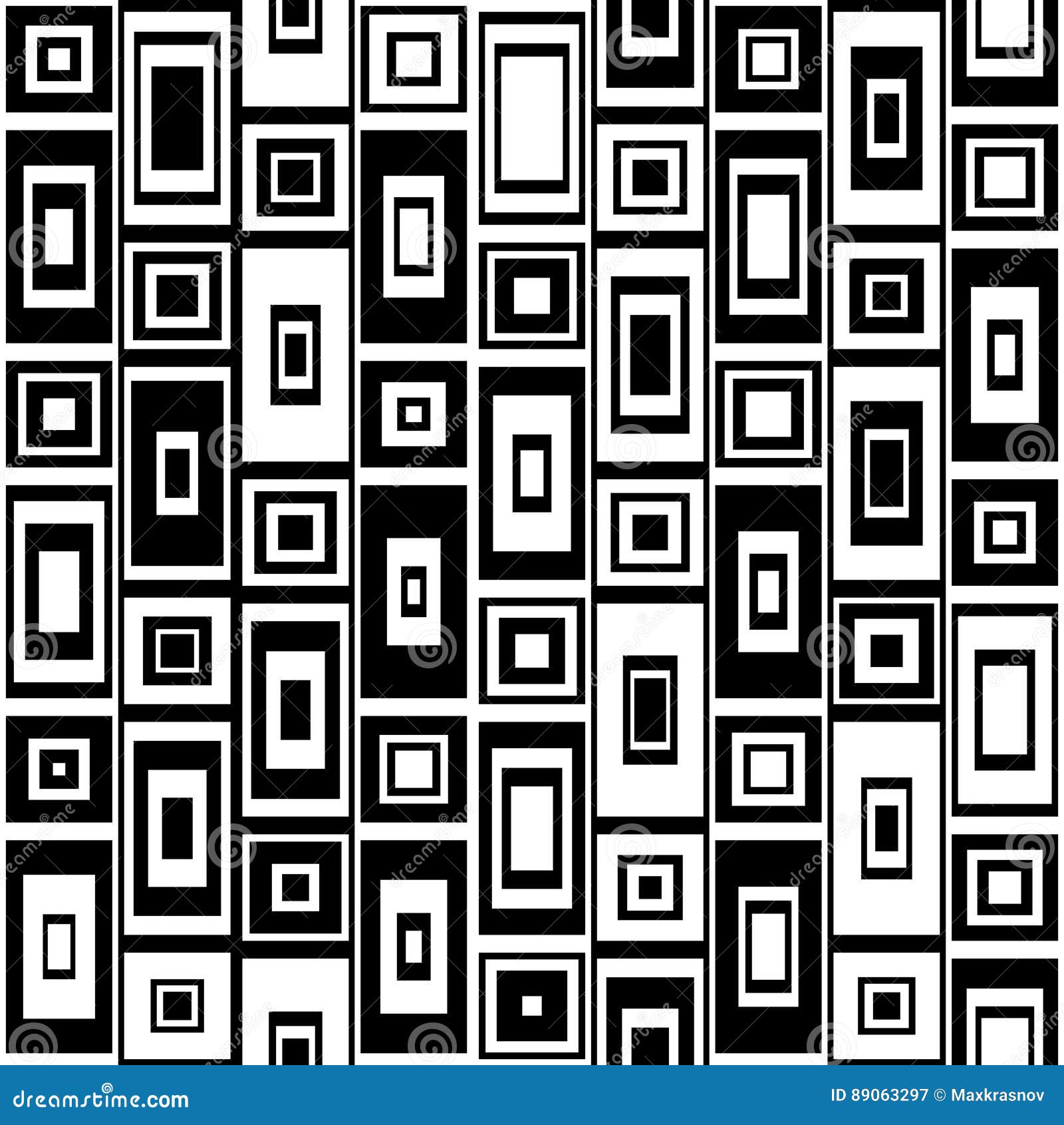 Seamless Square Pattern stock vector. Illustration of design - 89063297