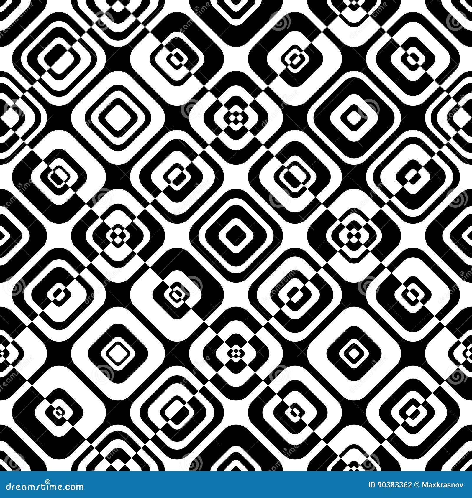 Seamless Square Pattern stock vector. Illustration of backdrop - 90383362