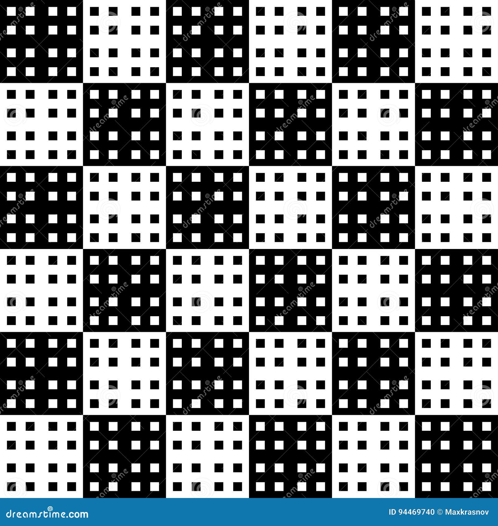 Seamless Square Pattern stock vector. Illustration of background - 94469740