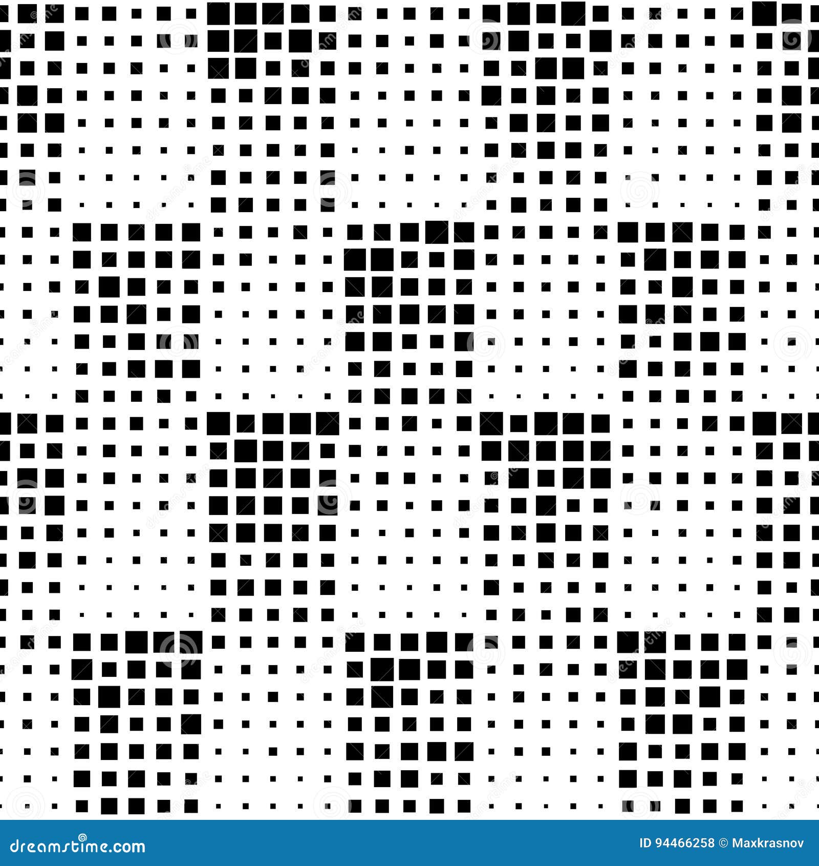 Seamless Square Pattern stock vector. Illustration of ornament - 94466258