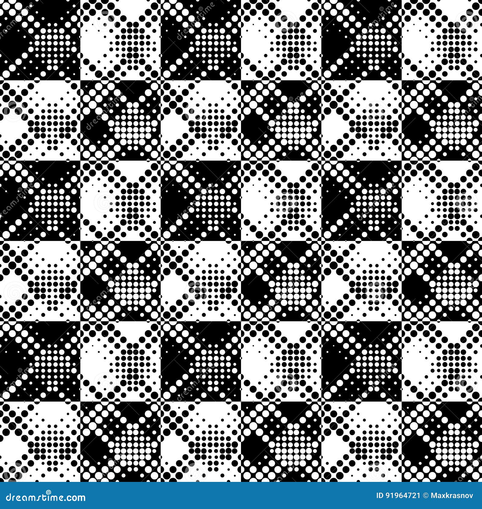 Seamless Square Pattern stock vector. Illustration of modern - 91964721