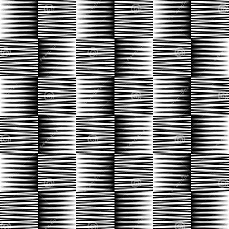 Seamless Square and Stripe Pattern Stock Vector - Illustration of ...