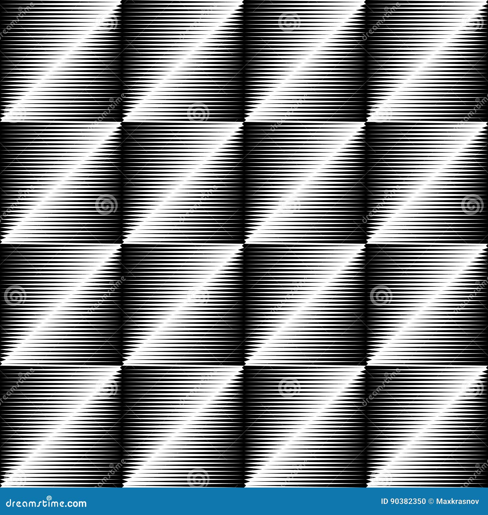 Seamless Square and Stripe Pattern Stock Vector - Illustration of grid ...