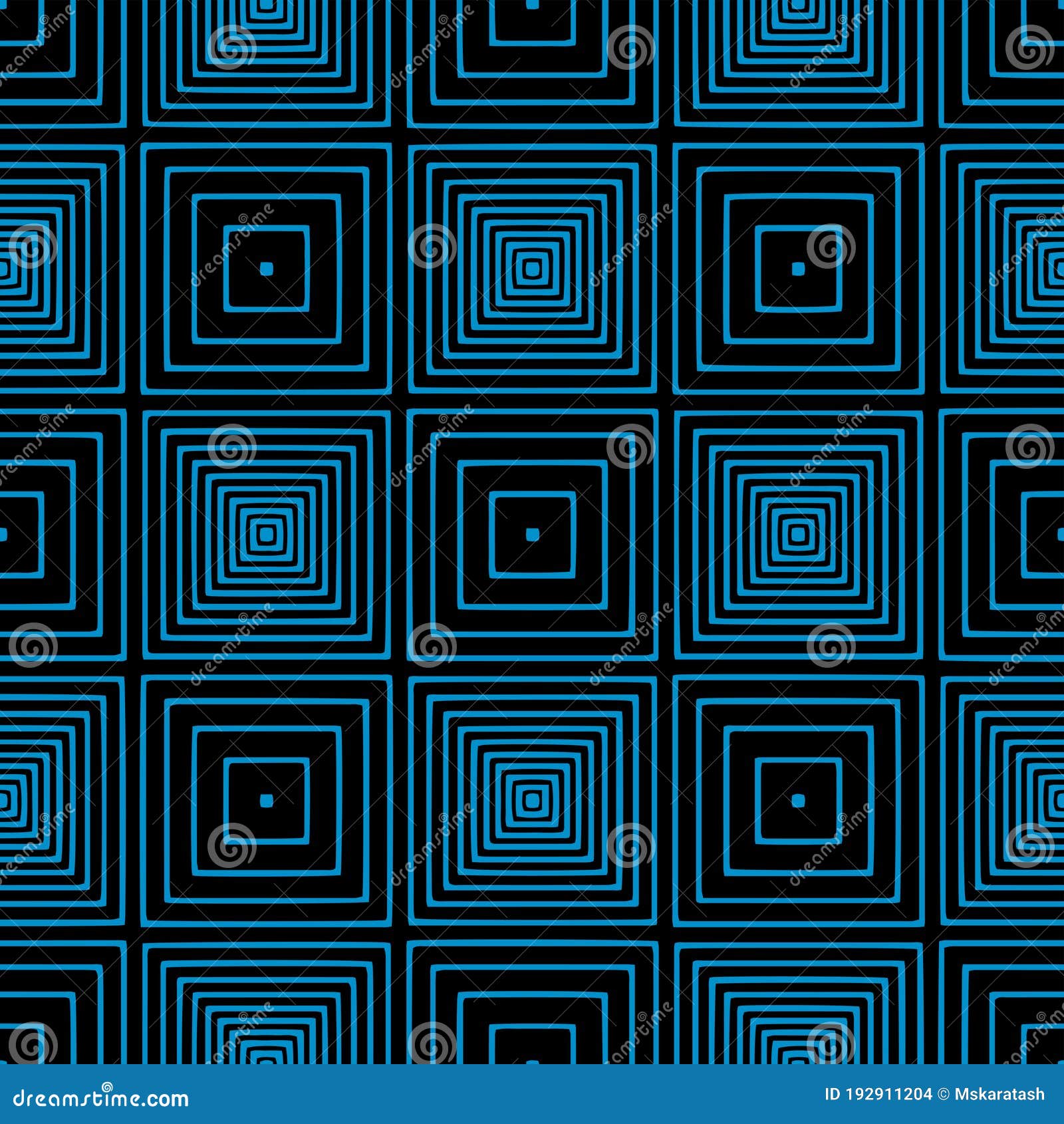 Seamless Square Texture Pattern Vector for Decoration. Endless ...