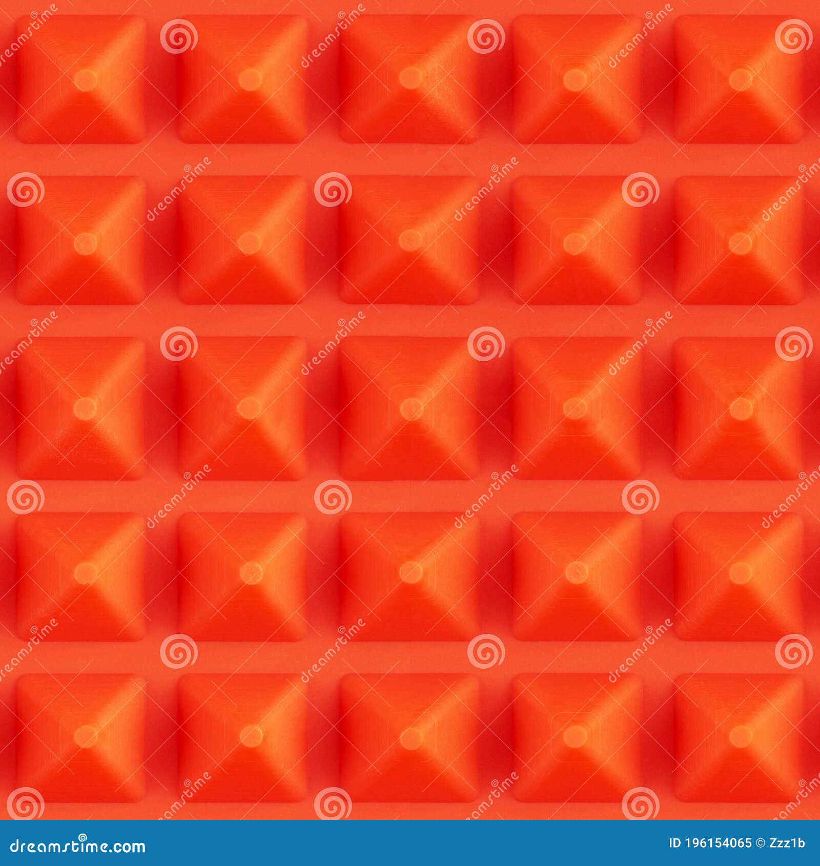 Seamless Square Texture of Red Silicone Pyramidal Cooking Mat Stock ...