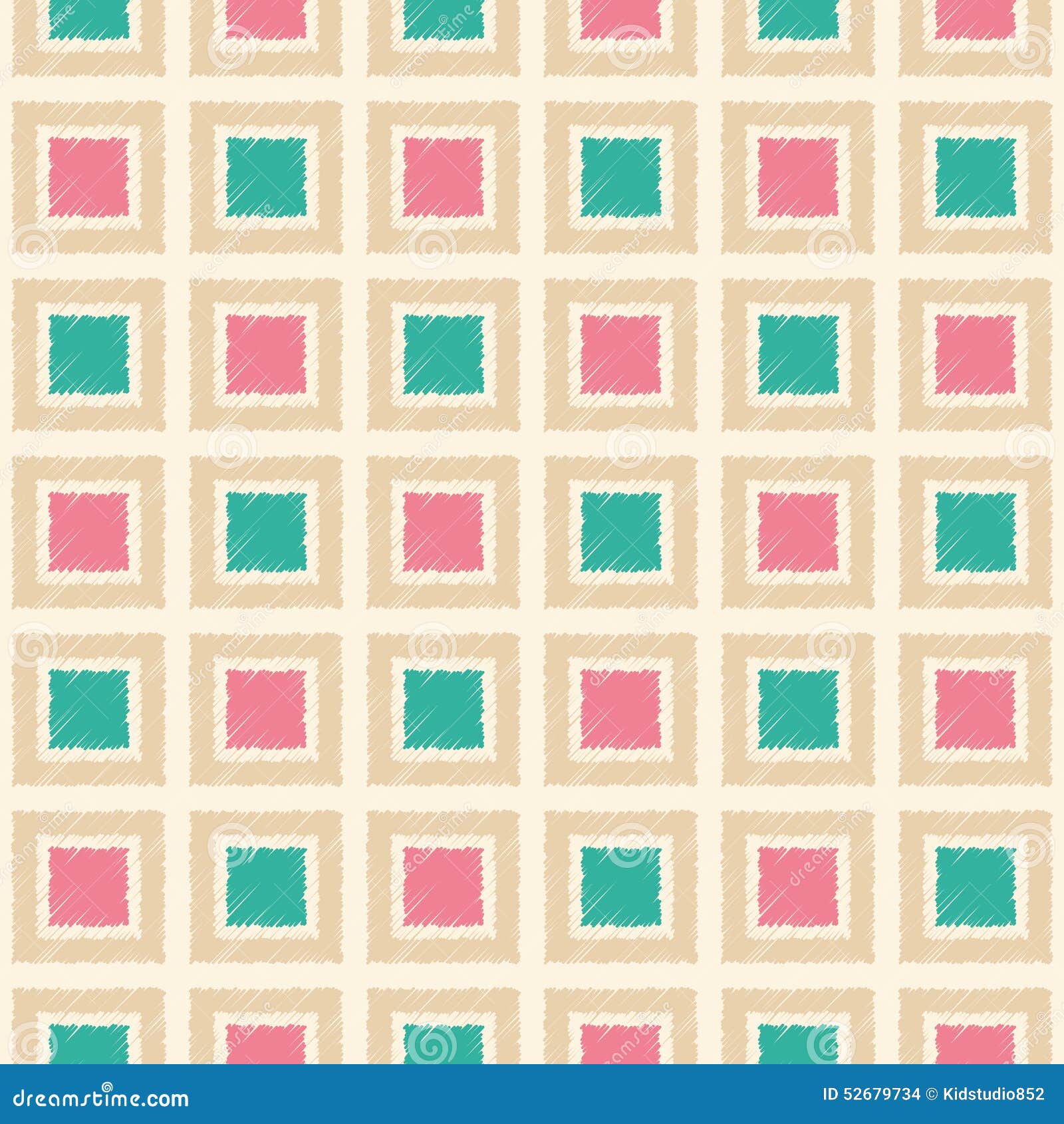 Seamless Square Tiles Mesh Pattern Stock Vector - Illustration of light ...