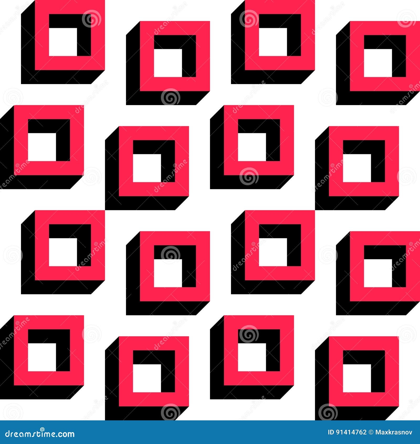 Seamless Squares Background Stock Vector - Illustration of backdrop ...