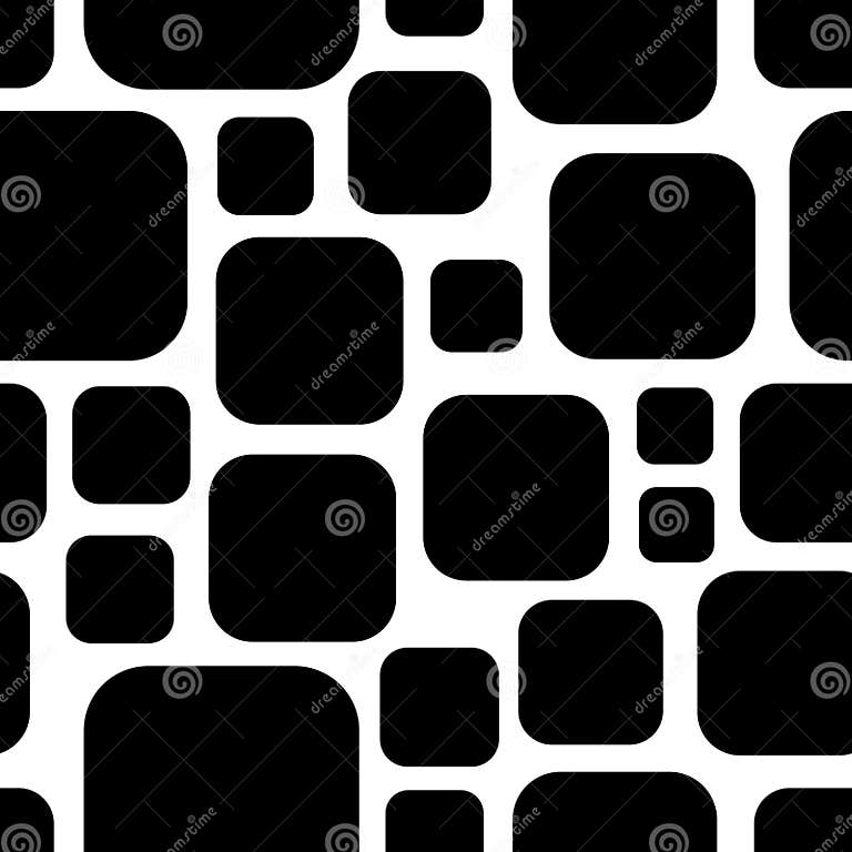 Seamless Squares Pattern stock vector. Illustration of line - 86321383