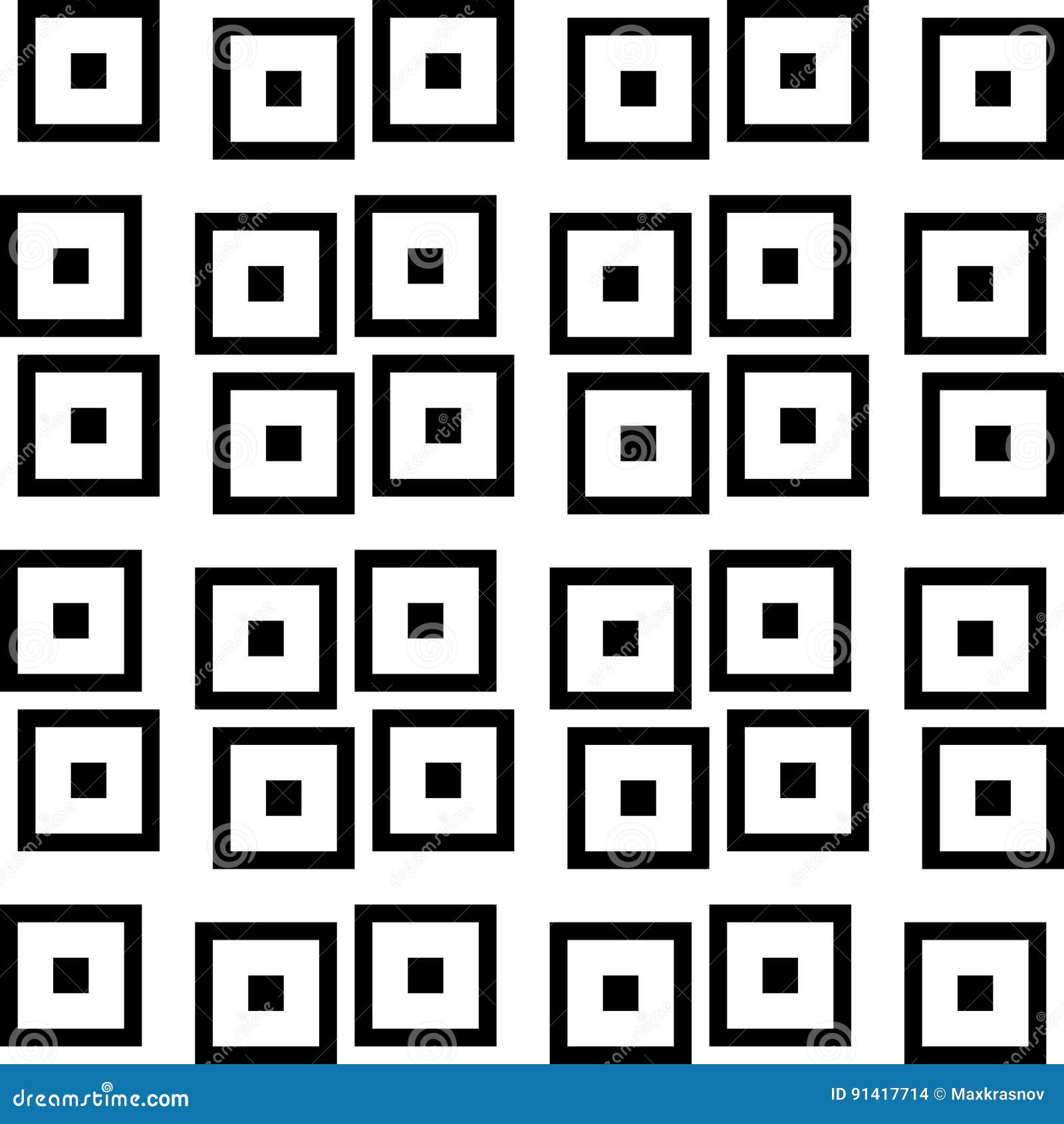 Seamless Squares Pattern stock vector. Illustration of modern - 91417714