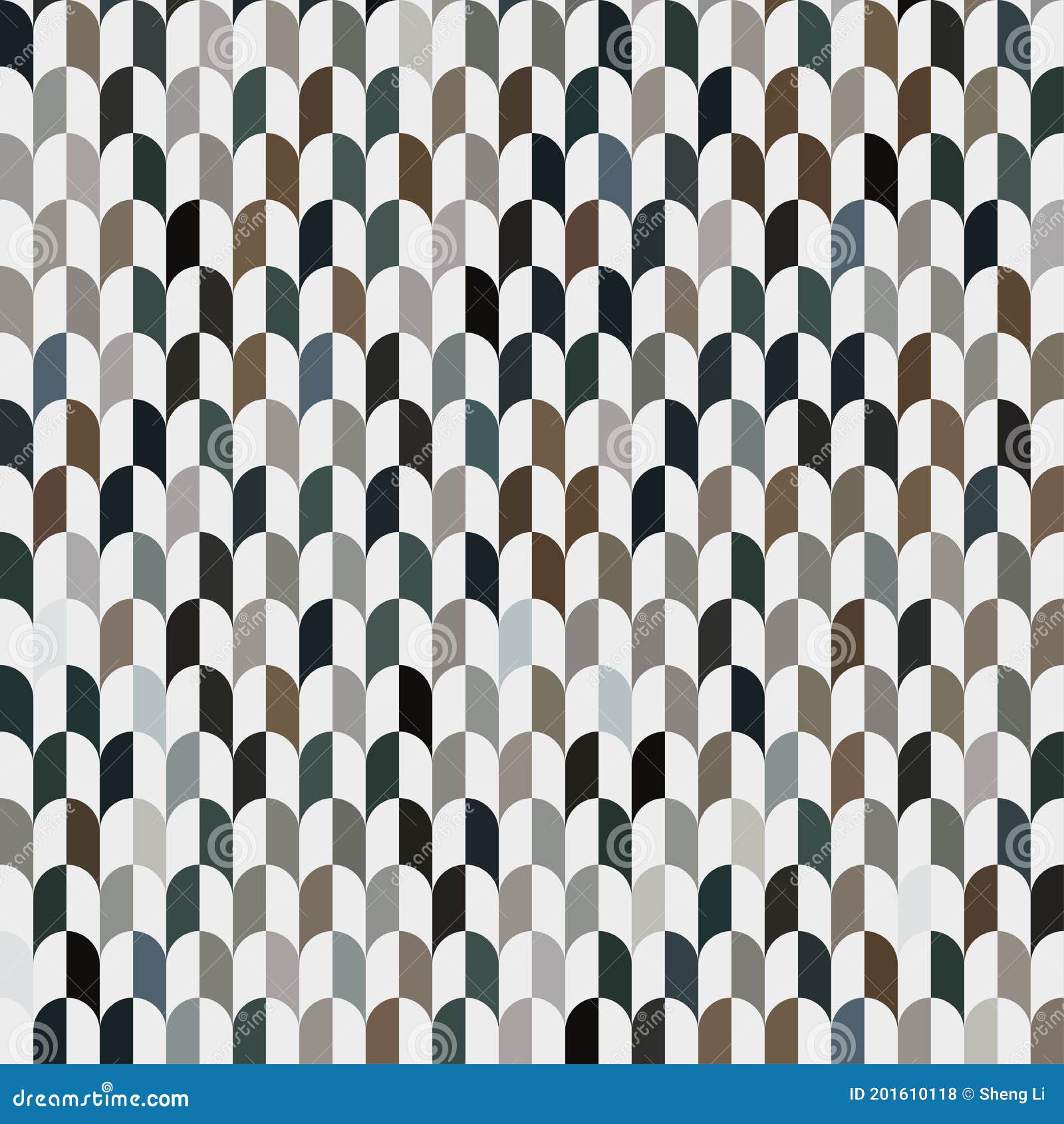 The Seamless Stained Glass Patterns, Abstract Colorful Geometric ...