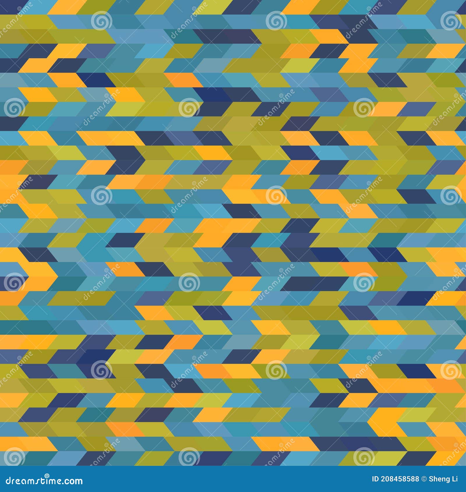 The Seamless Stained Glass Patterns, Abstract Colorful Parallelogram ...