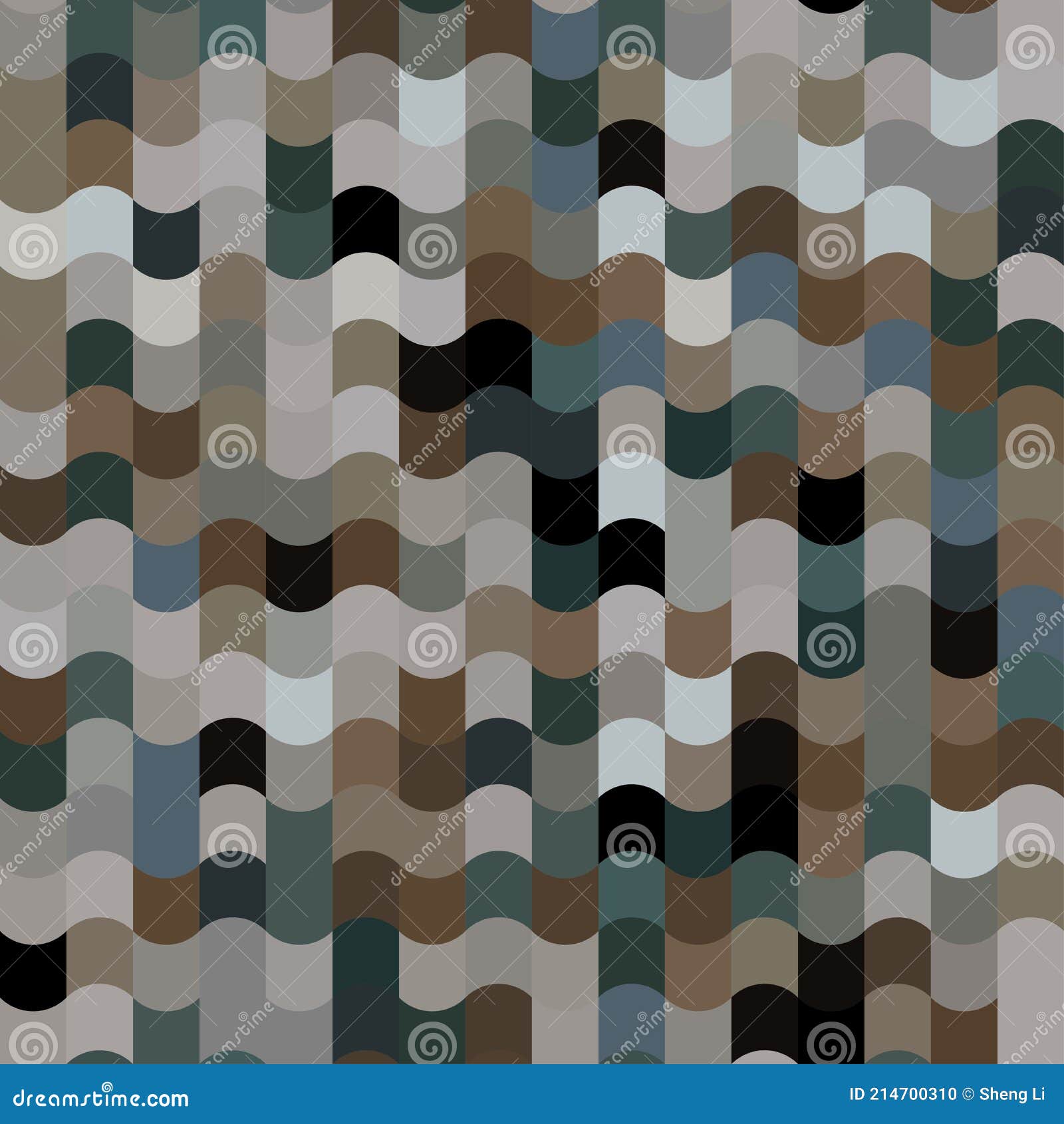 Colorful Parallelogram Painting Set Of 4 With Imperial Stout Background ...