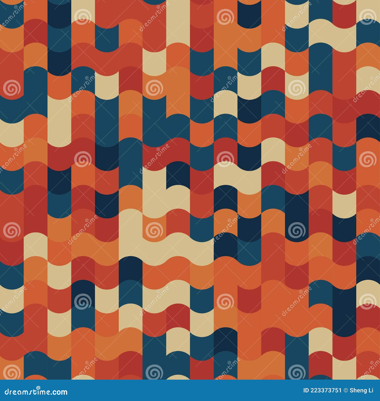 The Seamless Stained Glass Patterns, Abstract Colorful Parallelogram ...