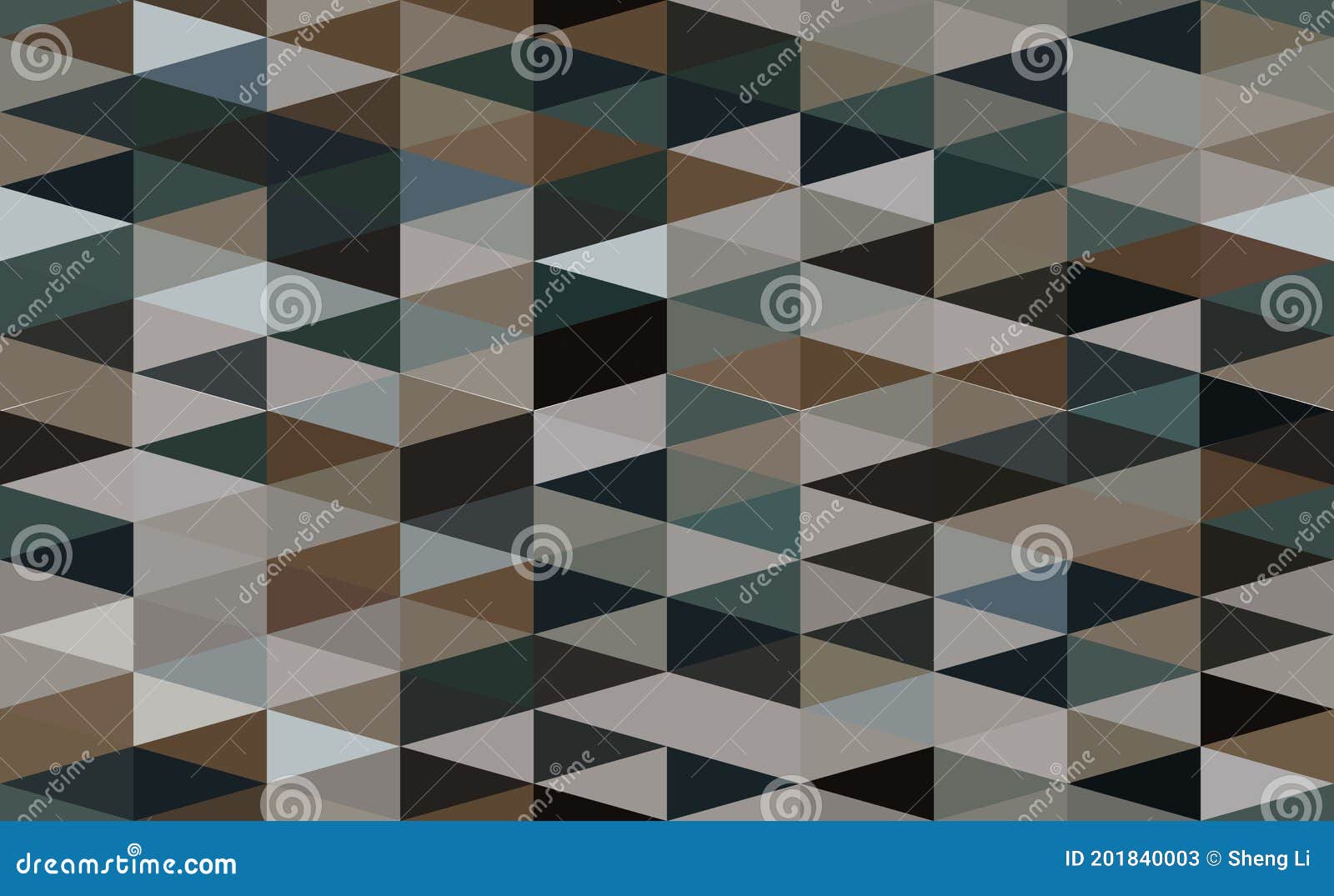 The Seamless Stained Glass Patterns, Abstract Colorful Triangle ...