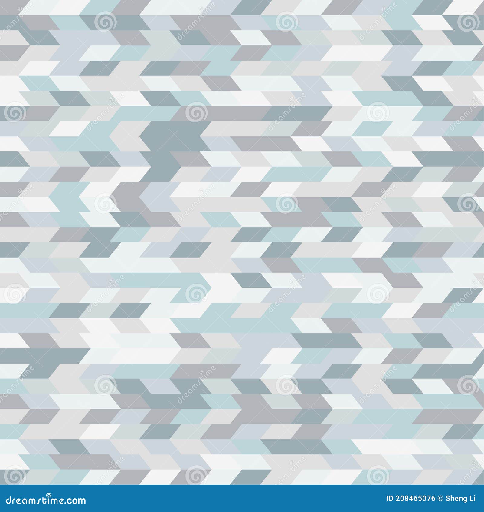 The Seamless Stained Glass Patterns, Abstract White and Light Blue ...