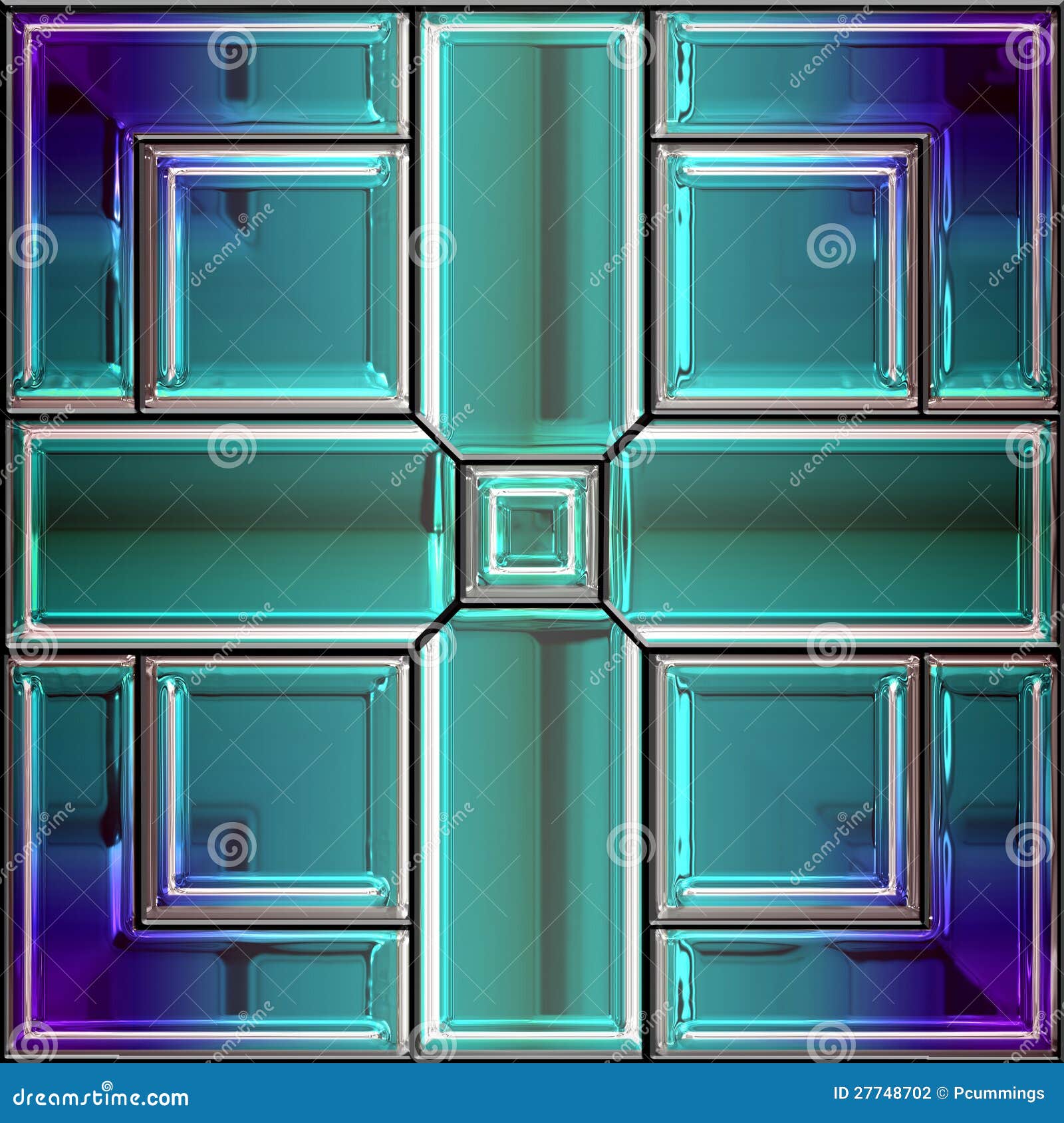 Seamless Stained Glass Window Panel Royalty-Free Stock Photography ...