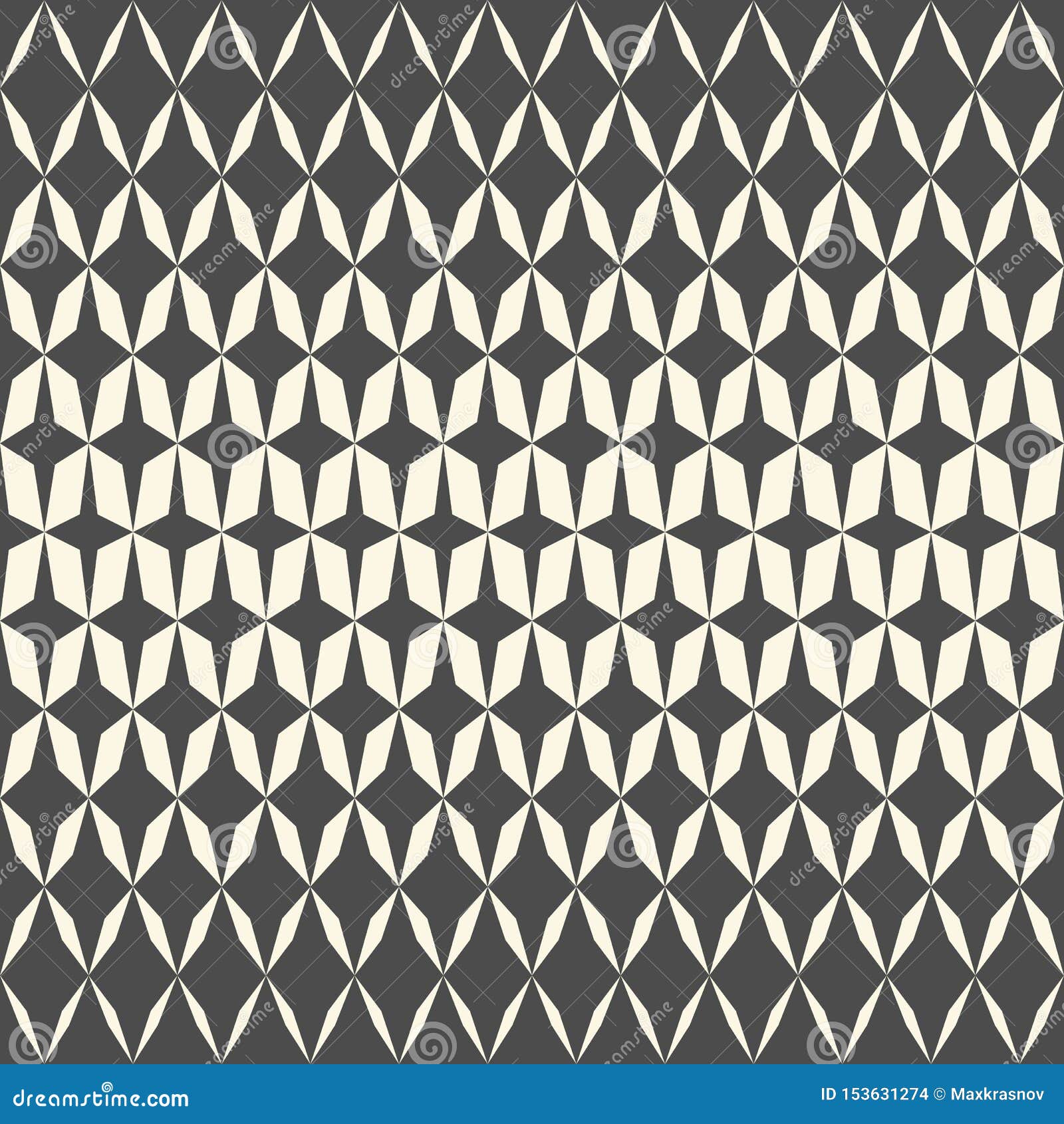 Seamless Star Background. Vector Gradient Pattern Stock Vector ...