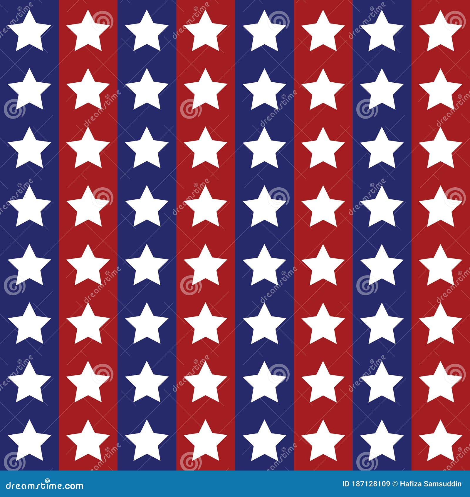 Seamless Star Background. Vector Illustration Decorative Design Stock ...