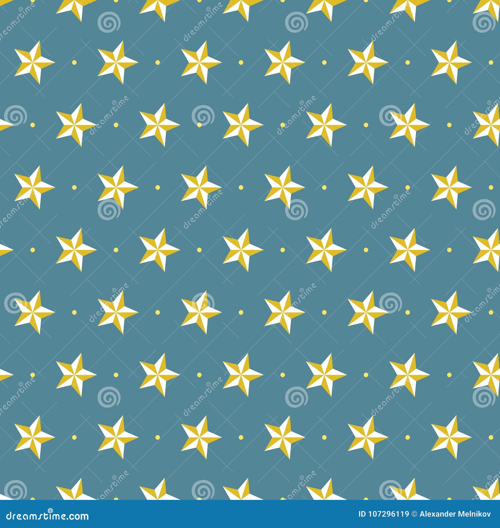 Seamless star pattern stock vector. Illustration of repetition - 107296119