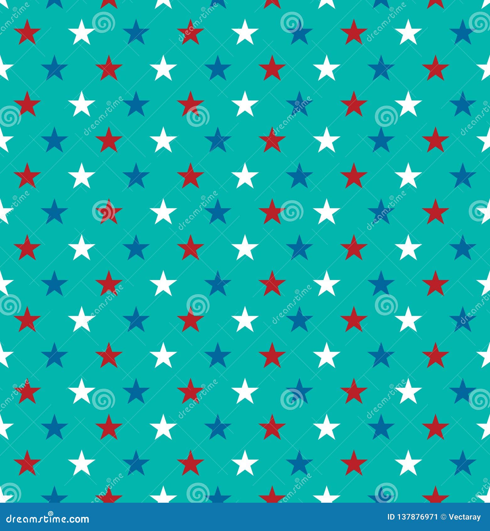 Seamless Star Wrapping Paper Pattern. Star Pattern Background. Stock ...
