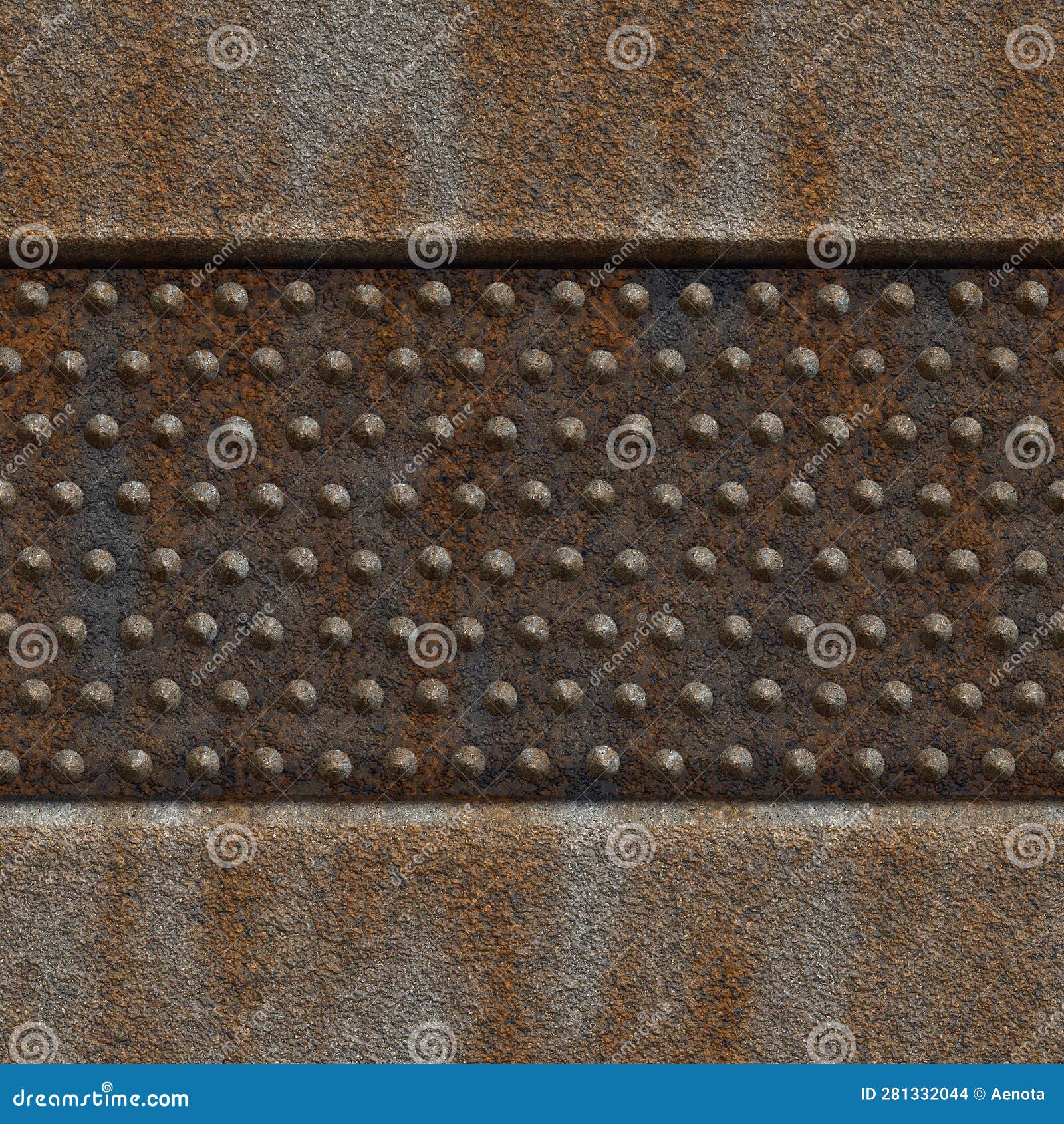 Seamless Steampunk Rustle Tile Stock Illustration - Illustration of ...