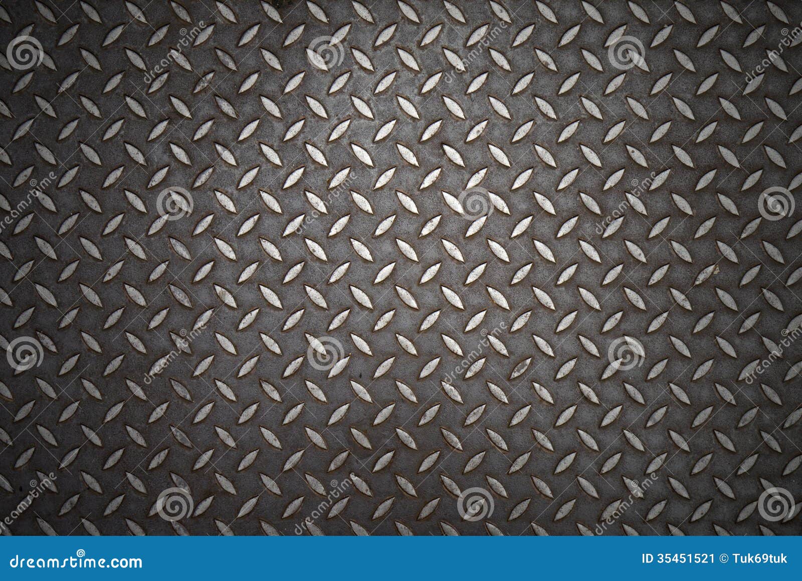 Seamless Steel Diamond Plate Stock Image - Image of grunge, aluminum ...