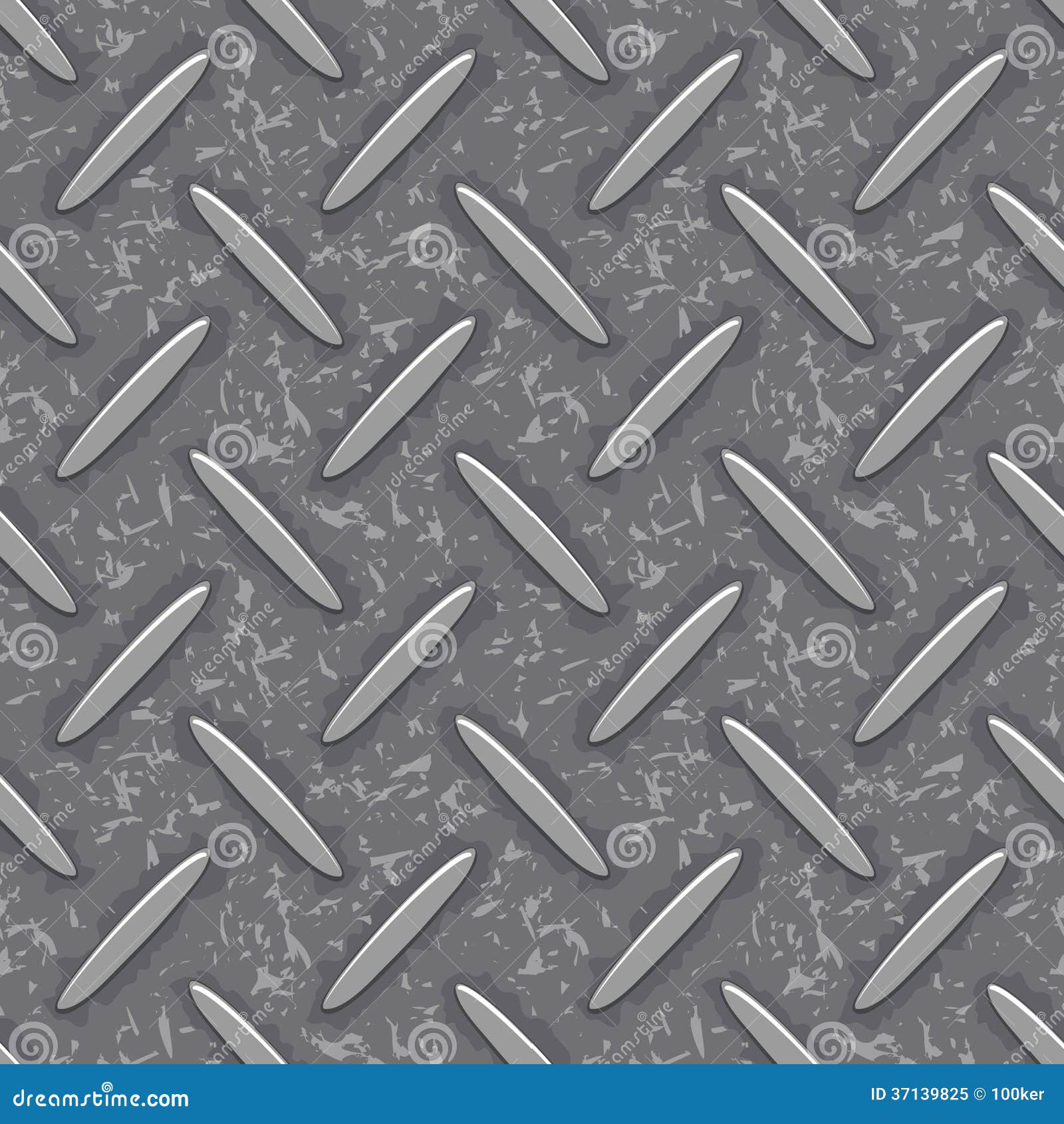 Seamless Steel Grating Pattern Vector Illustration | CartoonDealer.com ...