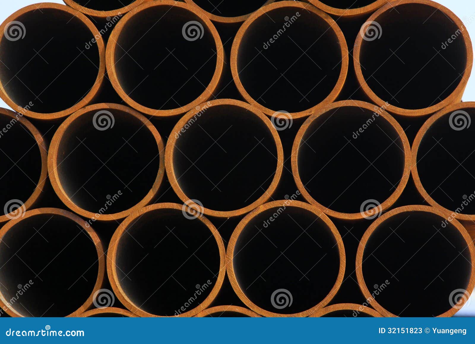 Seamless Steel Tube Cross Section Stock Image - Image of profile ...
