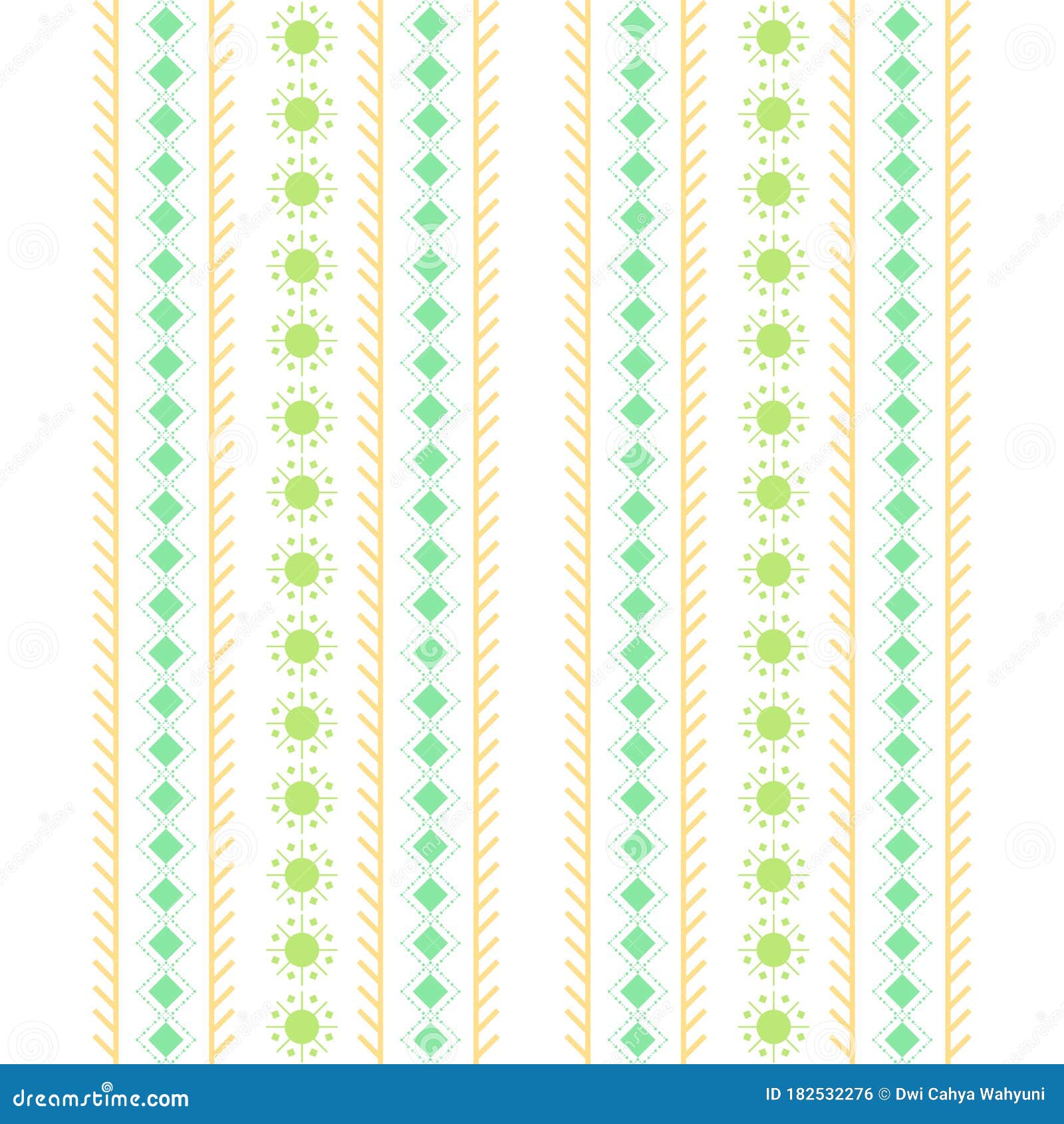 Seamless Stitches Pattern on Embroidery Design for Living Room Wall ...