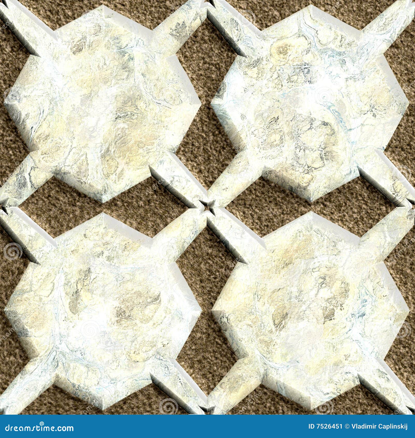 Seamless: Stone Grate Texture Stock Illustration - Illustration of ...