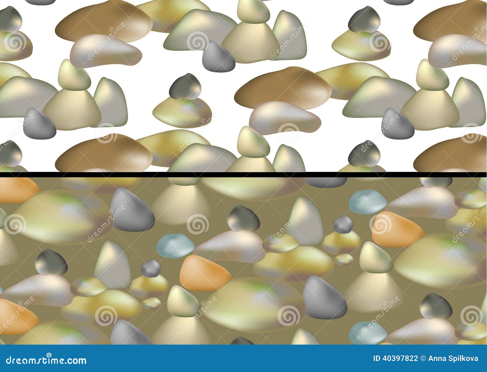 Seamless stone pattern stock vector. Illustration of structure - 40397822
